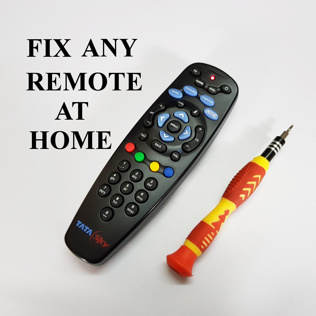 How to Fix Any Remote at Home : 7 Steps (with Pictures) - Instructables