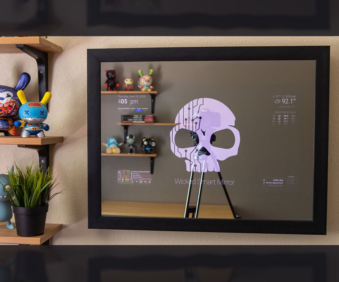 How to Make a DIY Smart Mirror : 12 Steps (with Pictures) - Instructables