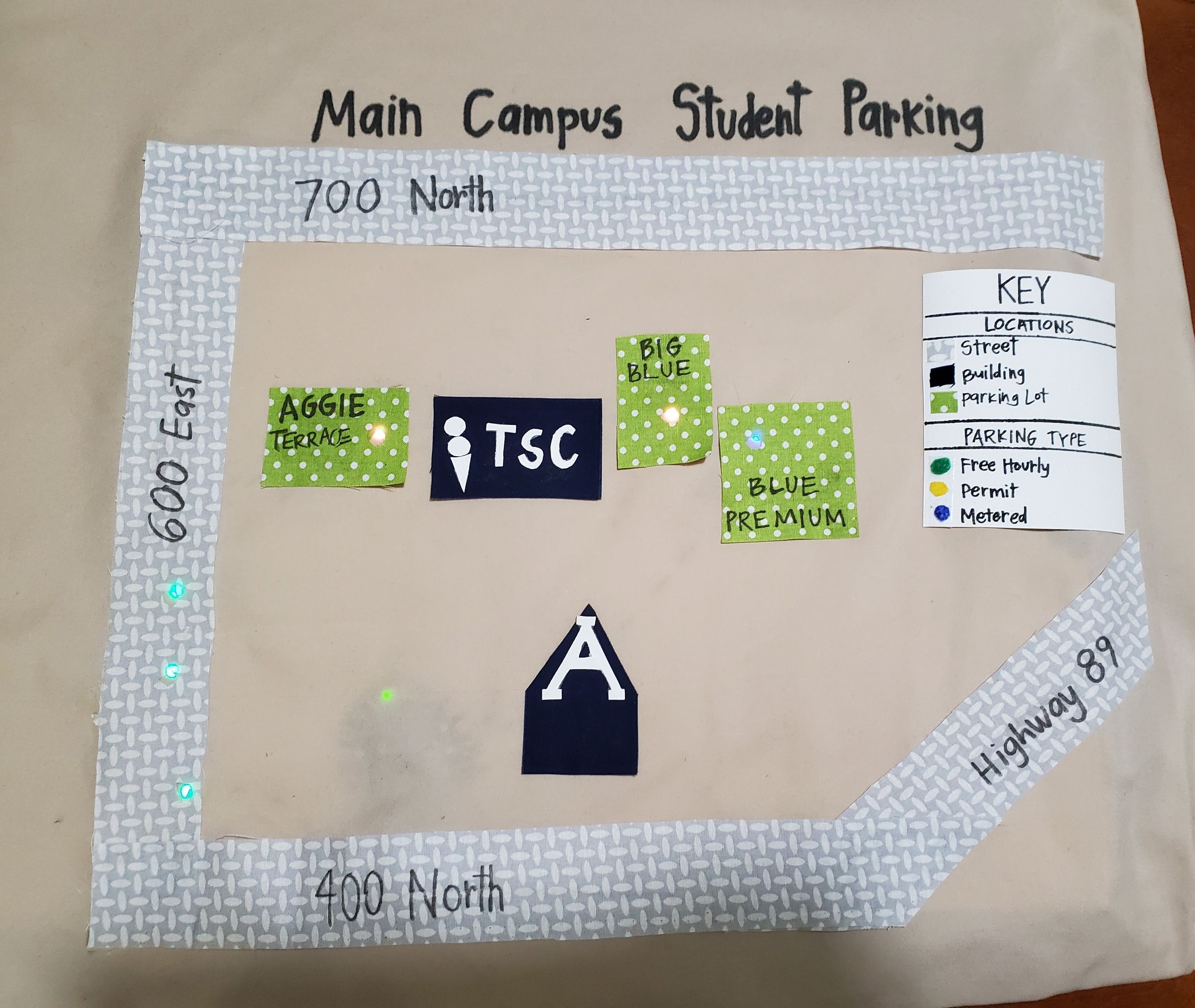 University Campus Student Parking Map : 7 Steps (with Pictures ...