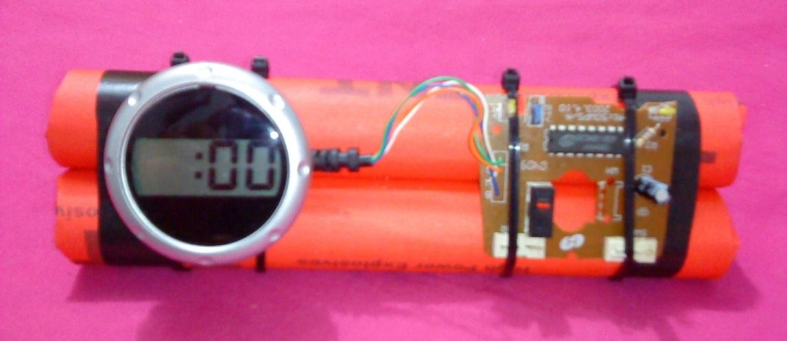 TNT Clock : 4 Steps - Instructables