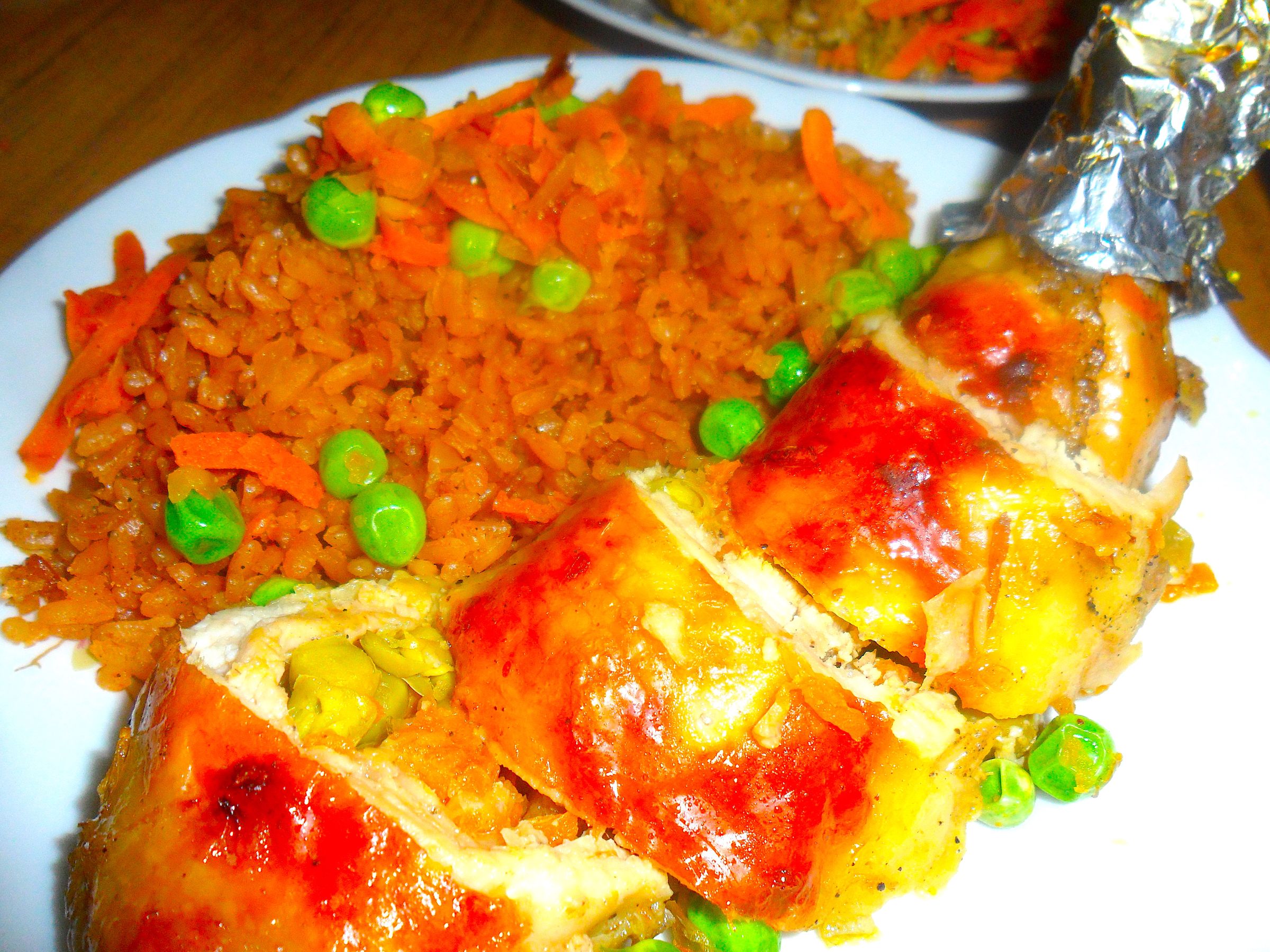 Rolled Chickens With Roasted Rice : 7 Steps (with Pictures) - Instructables