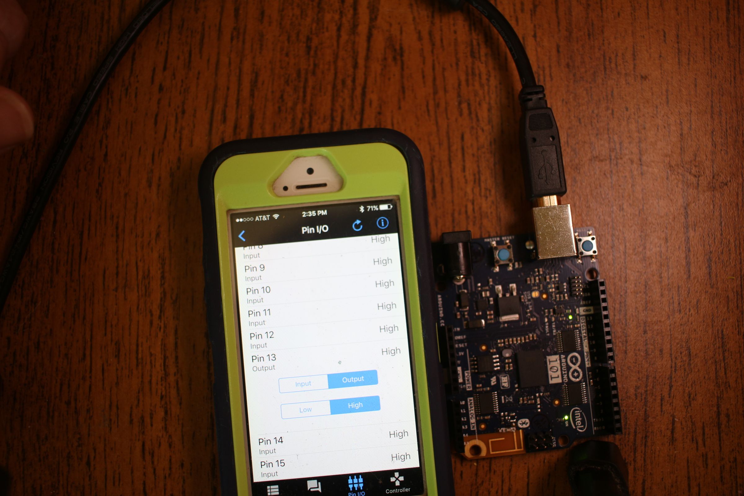Using Adafruit Bluefruit App With Arduino 101 : 5 Steps (with Pictures ...