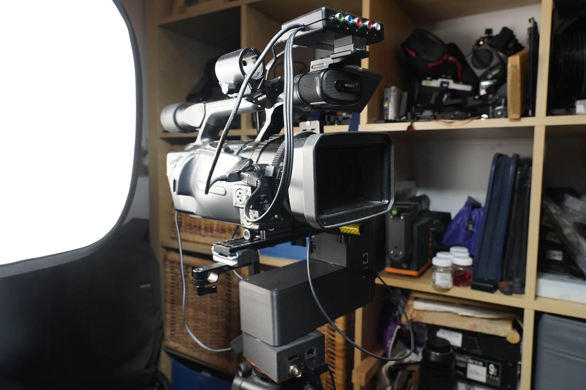 DB3 4 Axis PAN TILT HEAD With VISCA & WIFI (Support for OBS & VMix ...