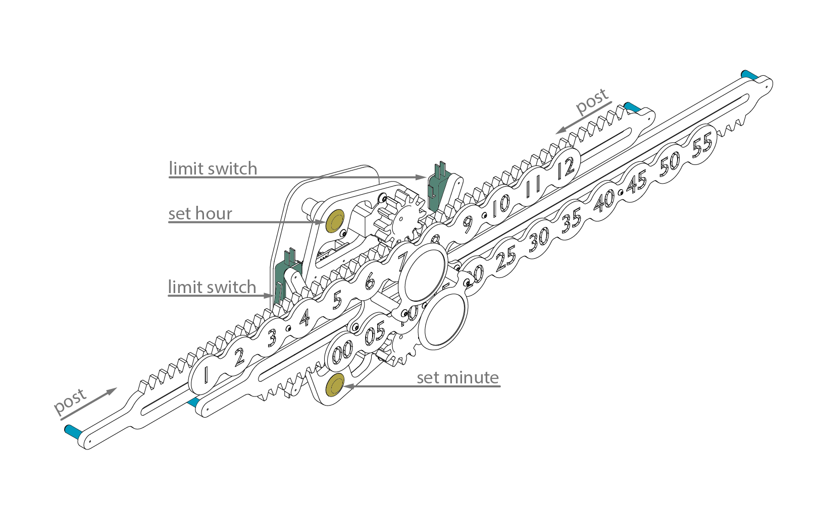 Linear Clock (MVMT 113) : 13 Steps (with Pictures) - Instructables