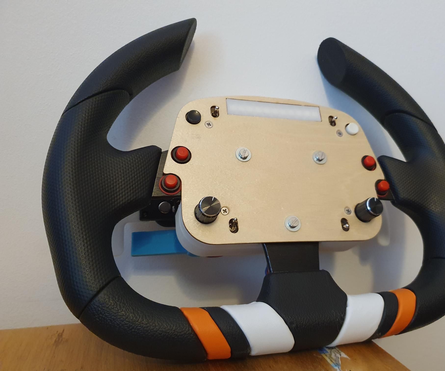 DIY Button Plate for Sim Racing Using a Arduino Pro Micro : 5 Steps ...