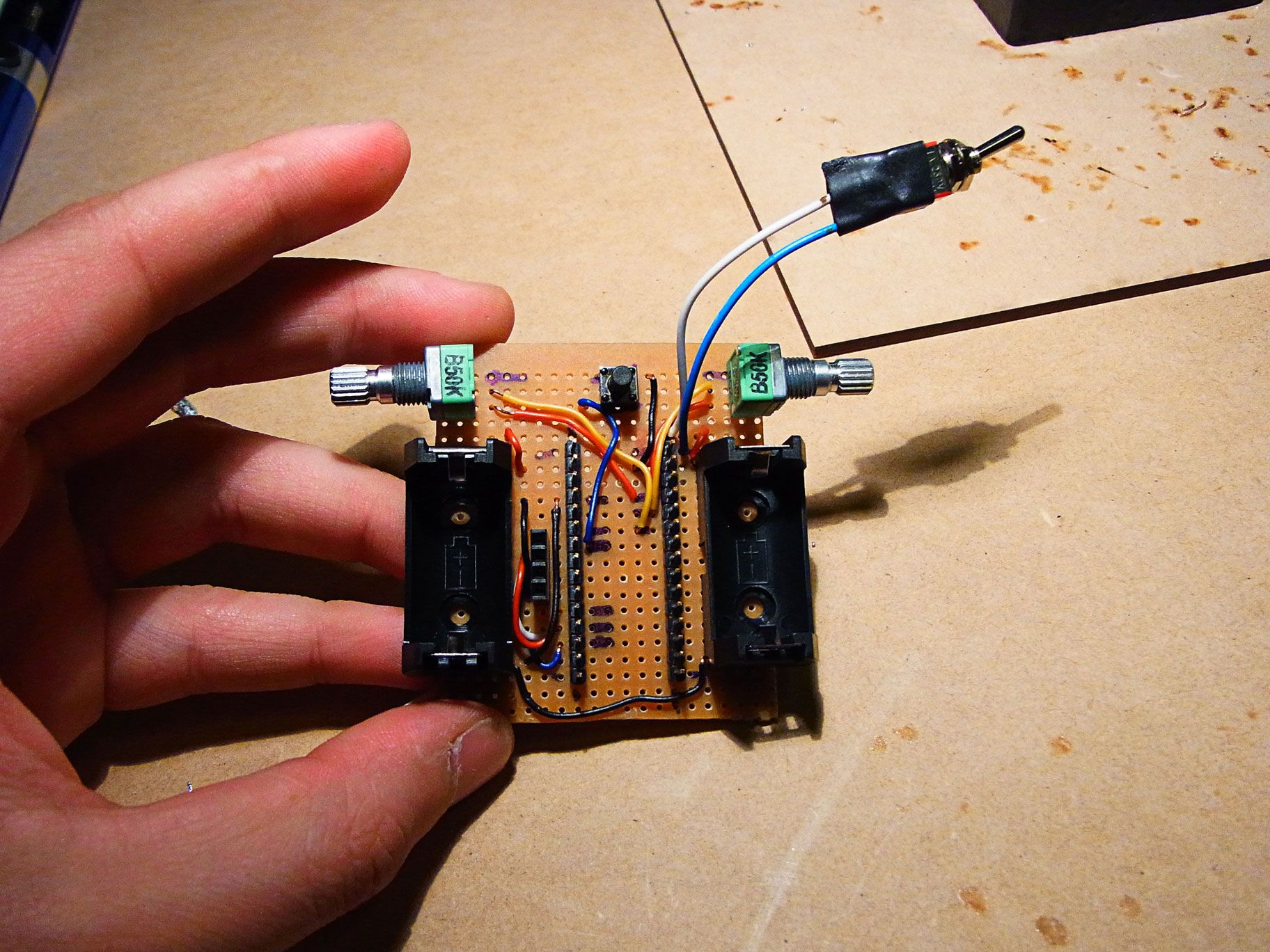Haptic Proximity Module (HPM) for Low Vision Users : 9 Steps (with ...