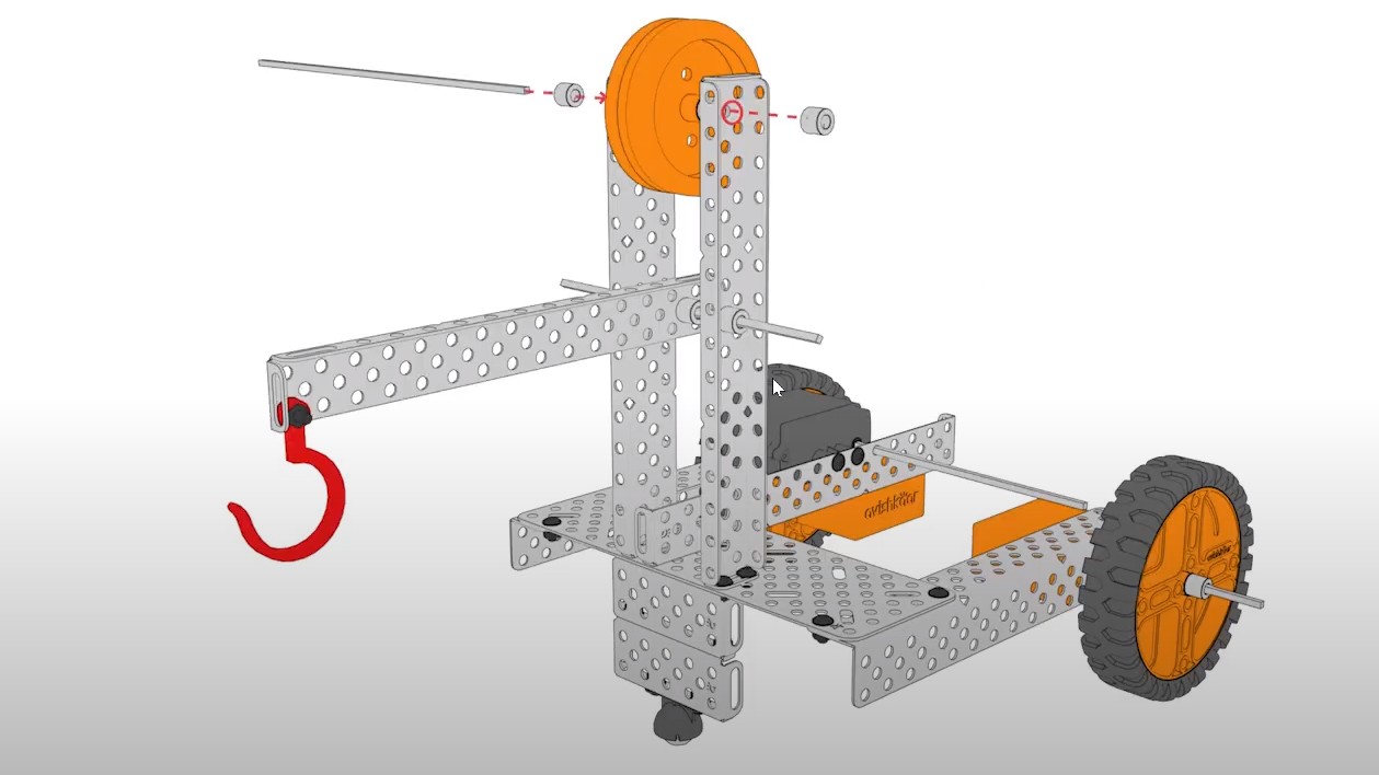 Pulley Crane With Avishkaar Robotics Kit : 12 Steps - Instructables