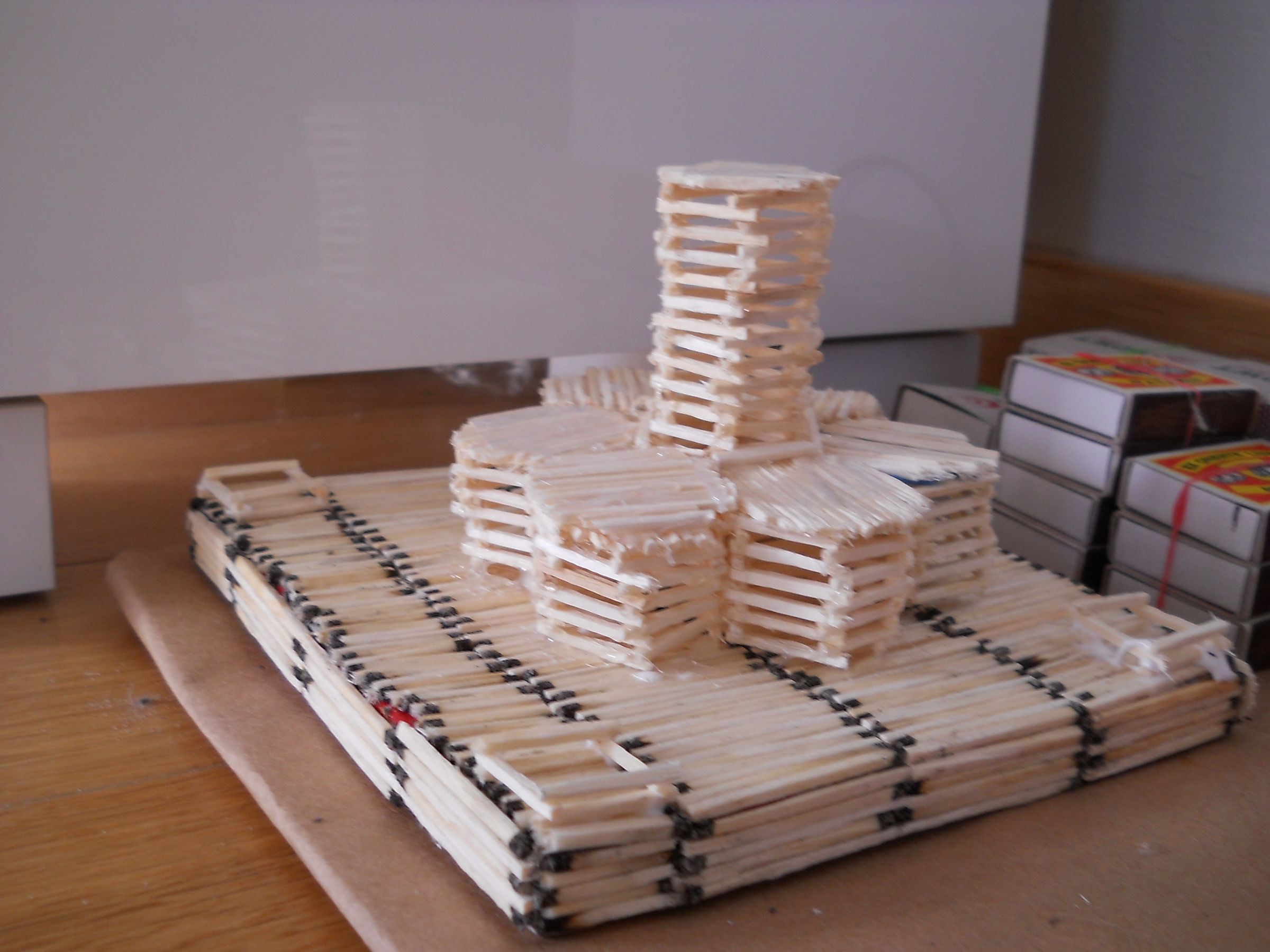 Matchstick Castle : 15 Steps - Instructables