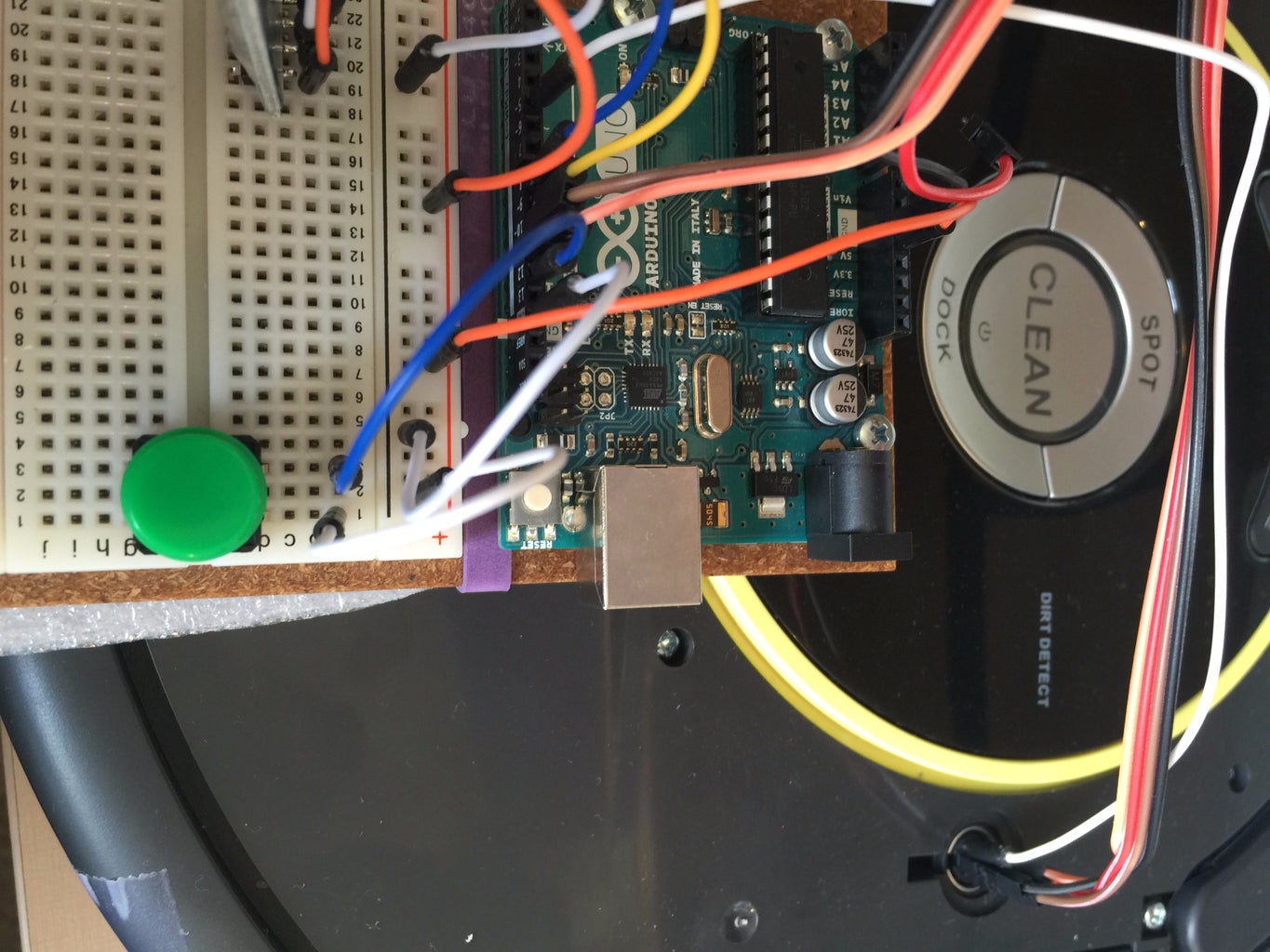 Controlling A Roomba Robot With Arduino And Android 8 Steps With Pictures Instructables