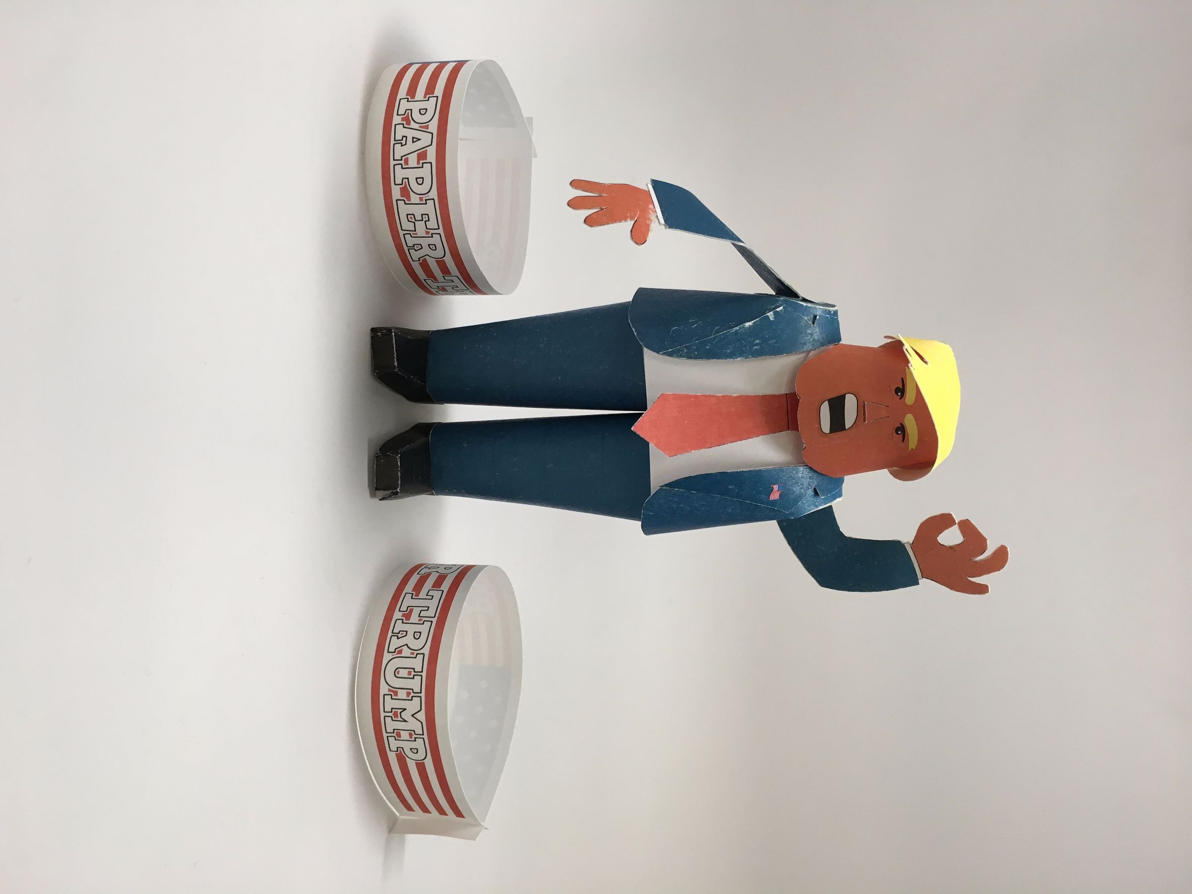 Paper Trump. Tremendous! : 5 Steps - Instructables