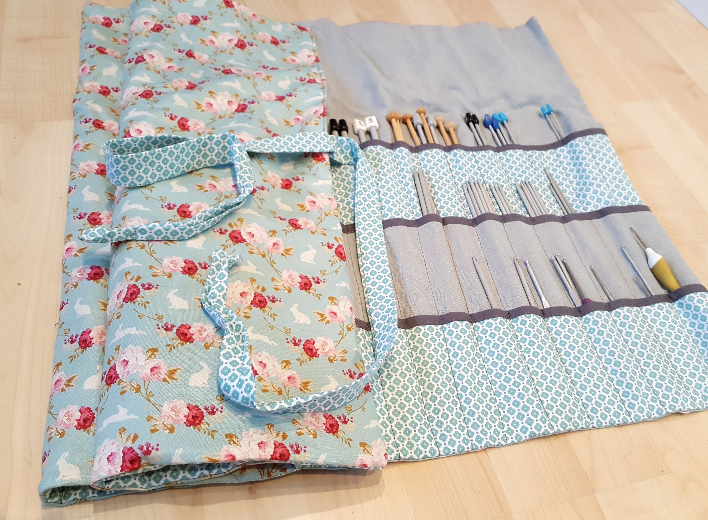 Casing for Knitting Needles & Crochet Hooks : 6 Steps (with Pictures ...