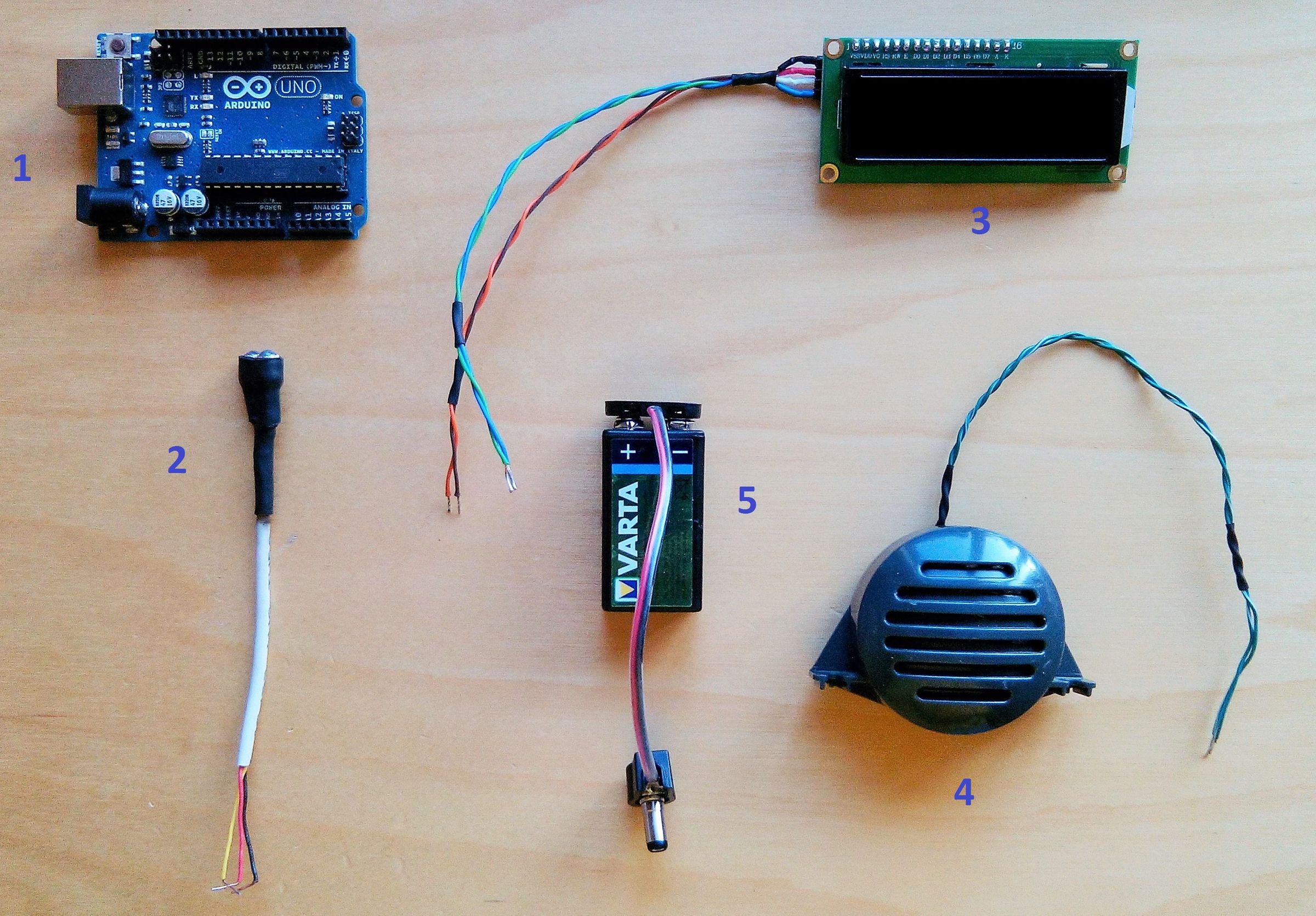 Arduino-based Chronometer for Electric Car Racing Tracks : 3 Steps ...