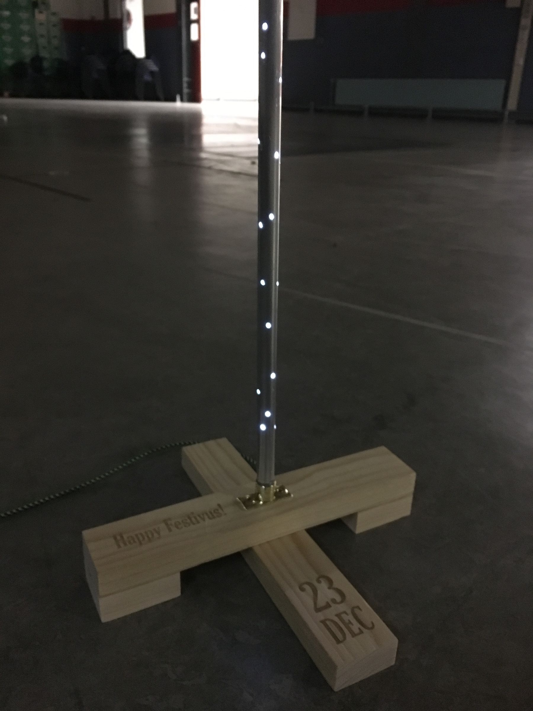 Modern Take on the Festivus Pole : 3 Steps (with Pictures) - Instructables