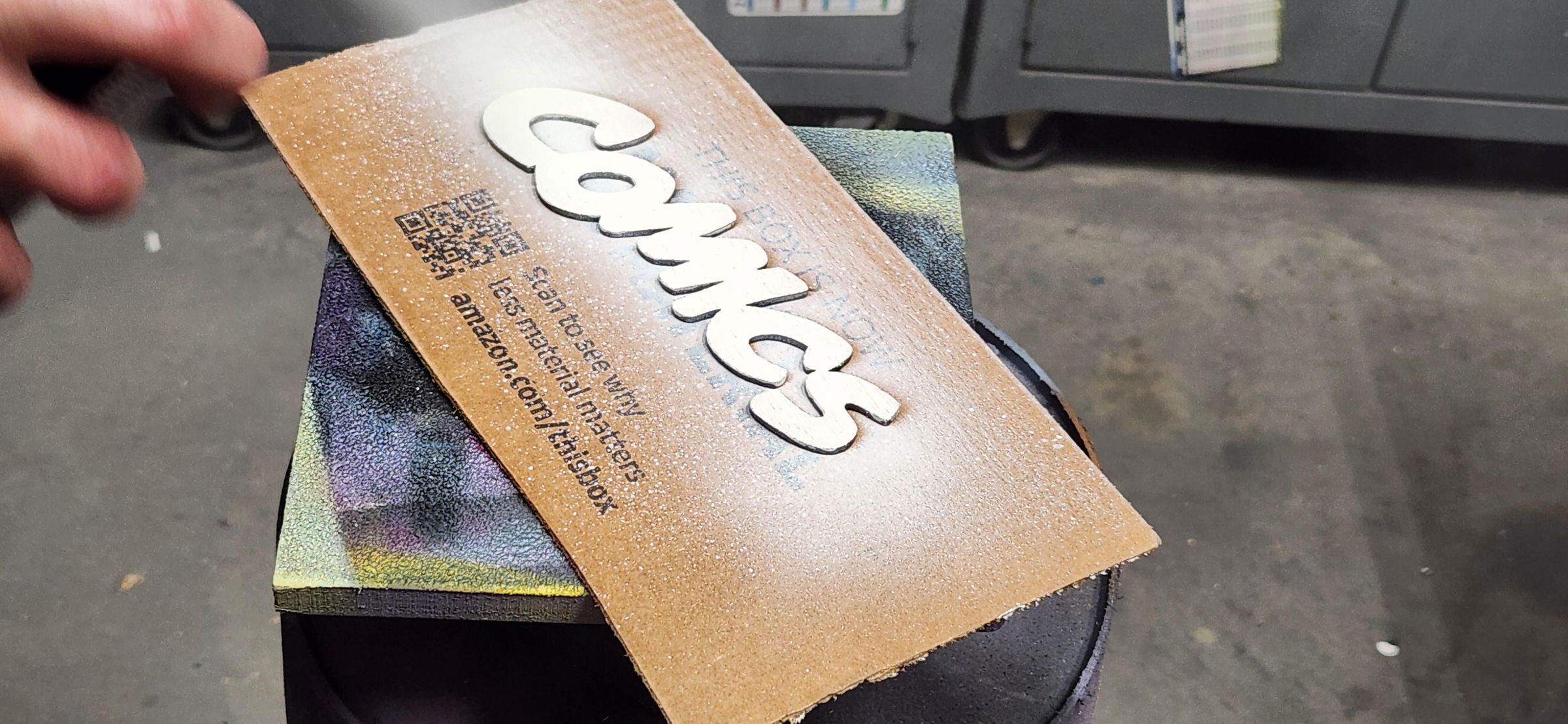 Plywood Comic Book Corner Art - Laser Engraver Project - With Files ...