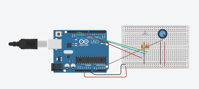 Sistema De Control De LED RGB Con Arduino Y Potenciómetro - Instructables Sistema De Control De LED RGB Con Arduino Y Potenciómetro - Instructables
