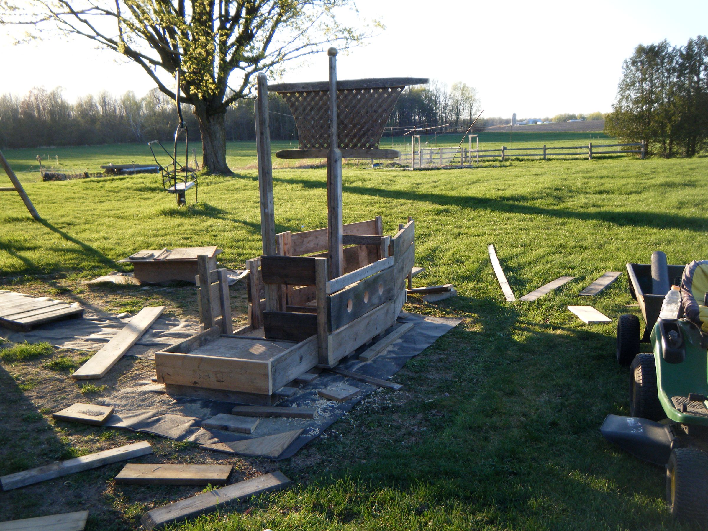 Pallet Pirate Ship : 25 Steps (with Pictures) - Instructables