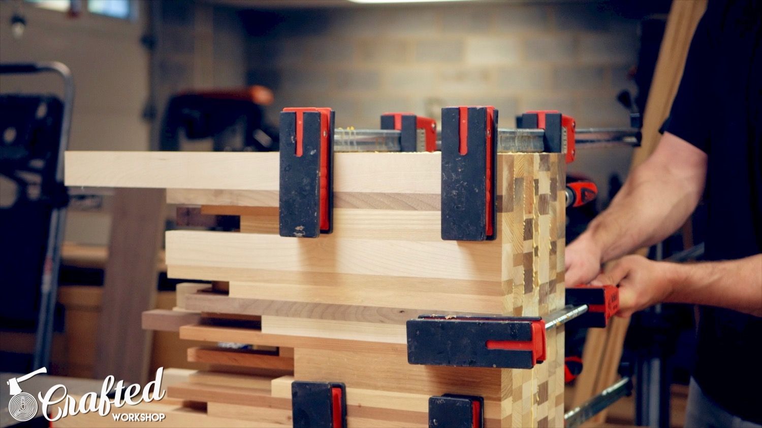 Scrap Wood End Grain End Table | How to Build : 11 Steps (with Pictures ...