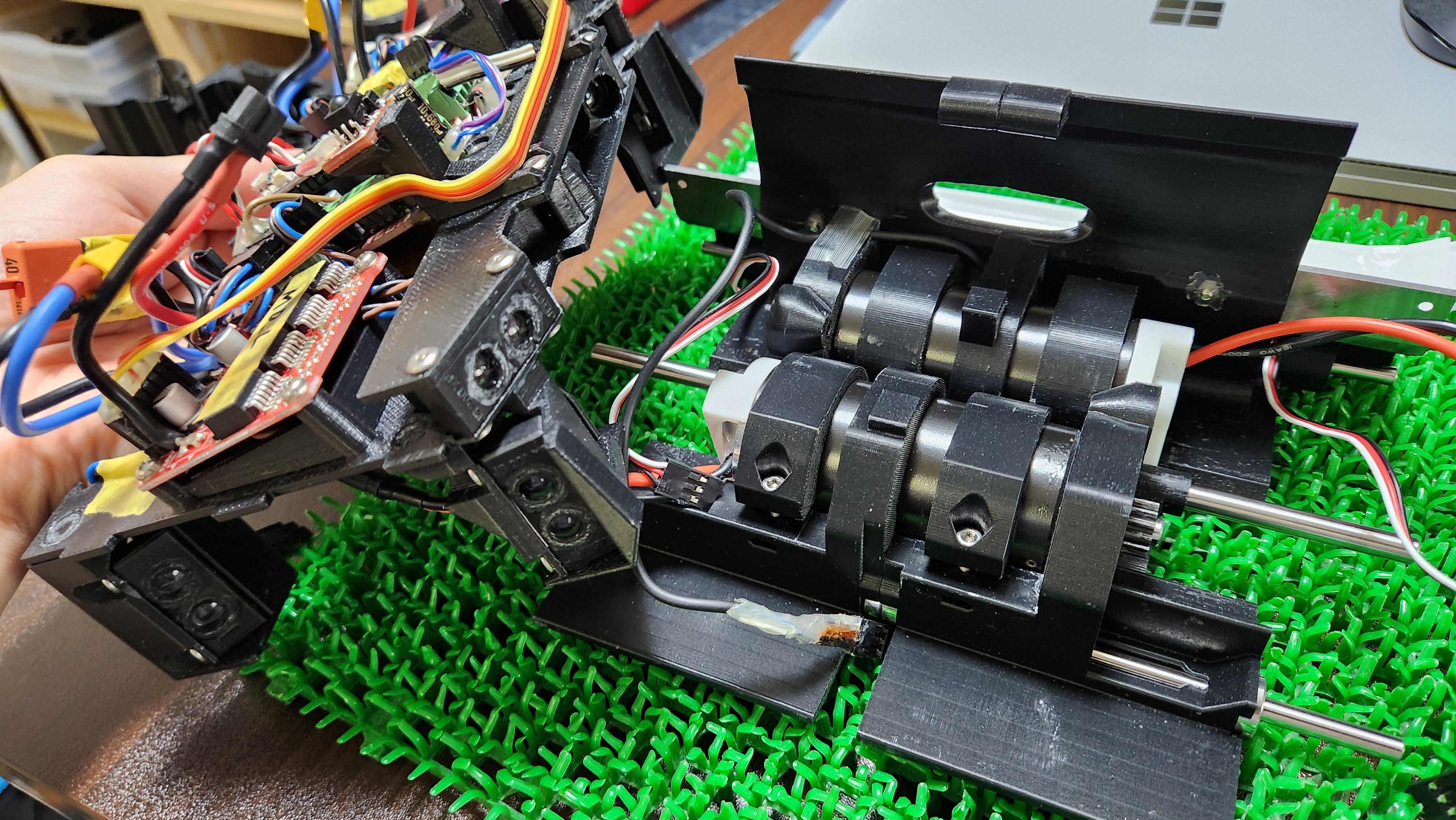 FFF 3D-Print Mega Sumo Robot Autonomous Sisaku-E : 10 Steps - Instructables