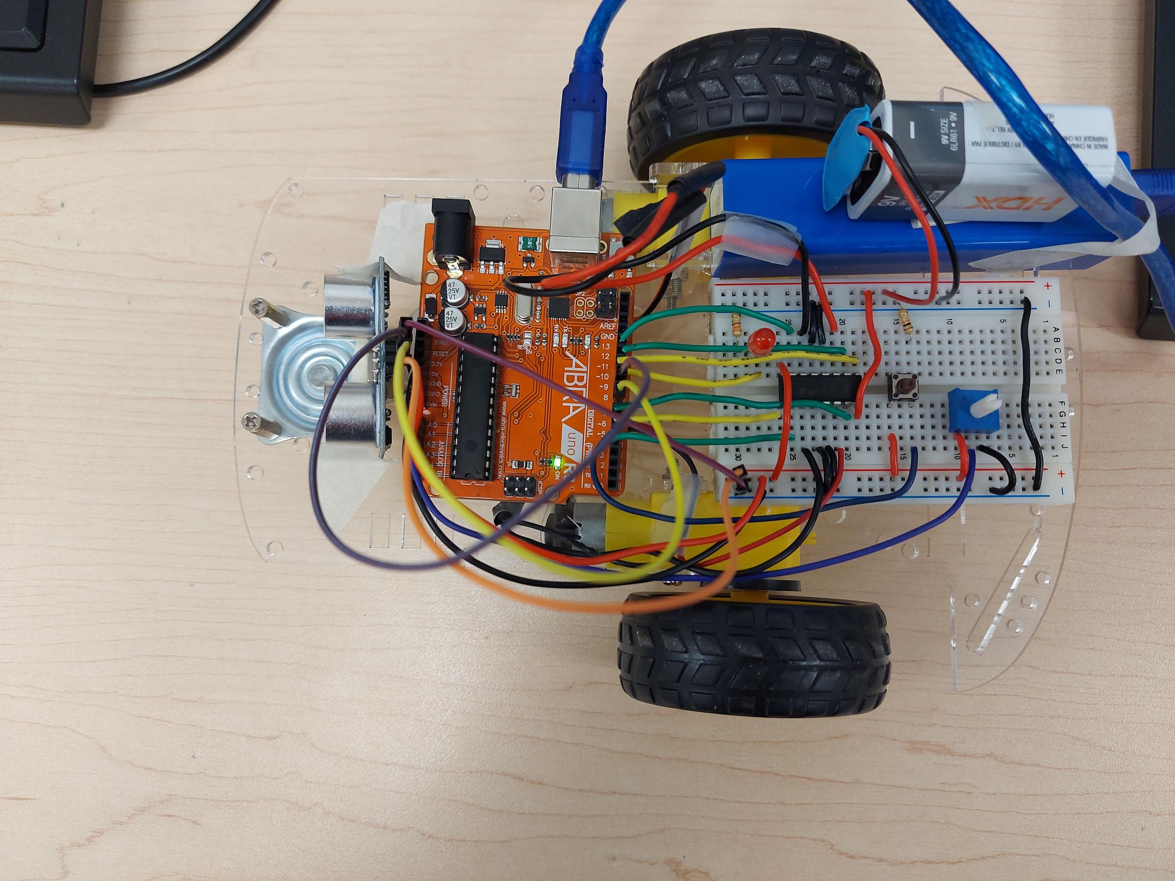 Obstacle Avoiding Car : 6 Steps - Instructables