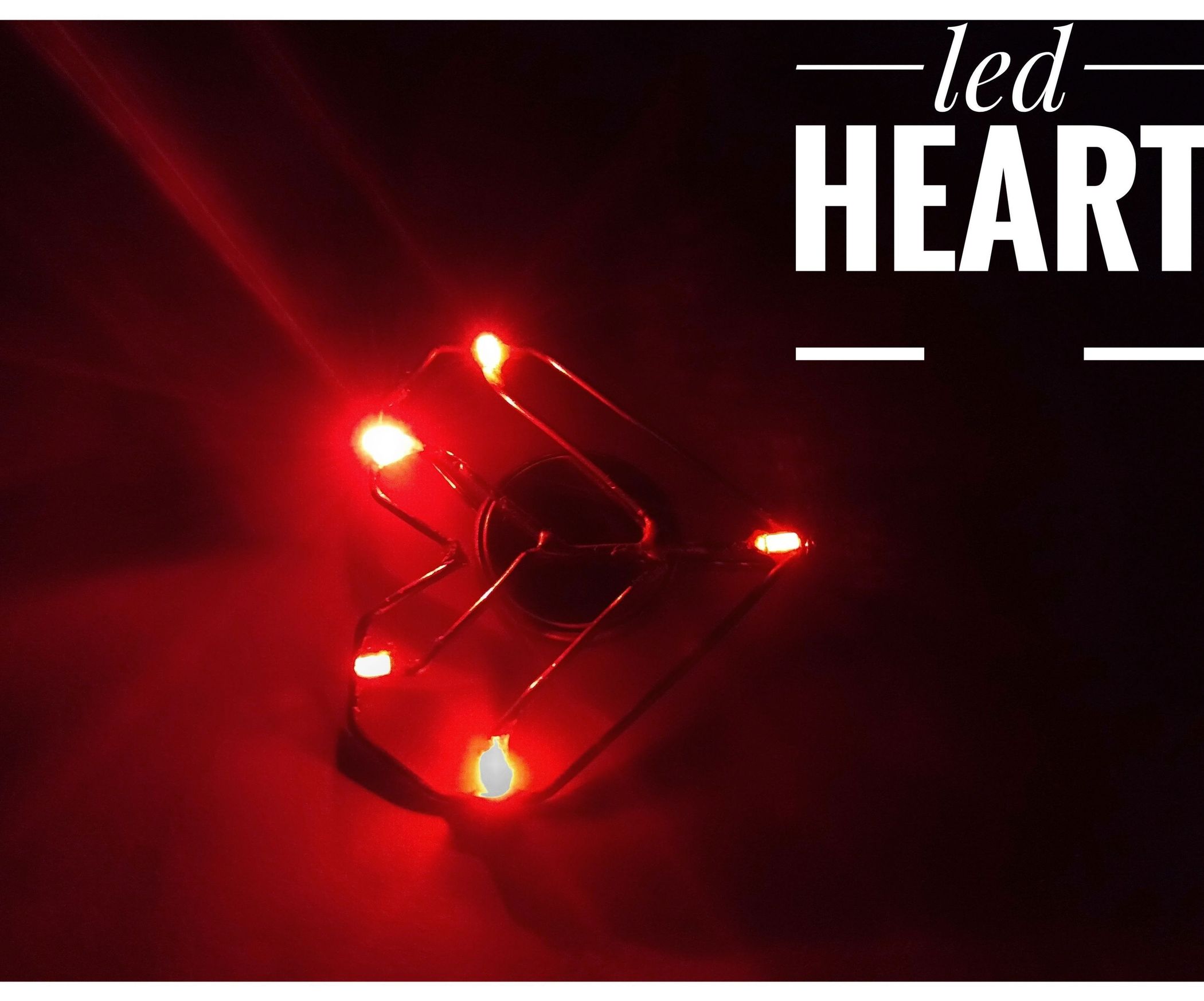 Led Heart ️ : 4 Steps - Instructables