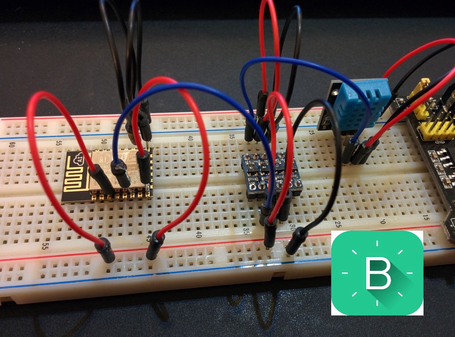 ESP8266-12 Blynk Wireless Temperature, Humidity DHT 11 Sensor : 5 Steps ...