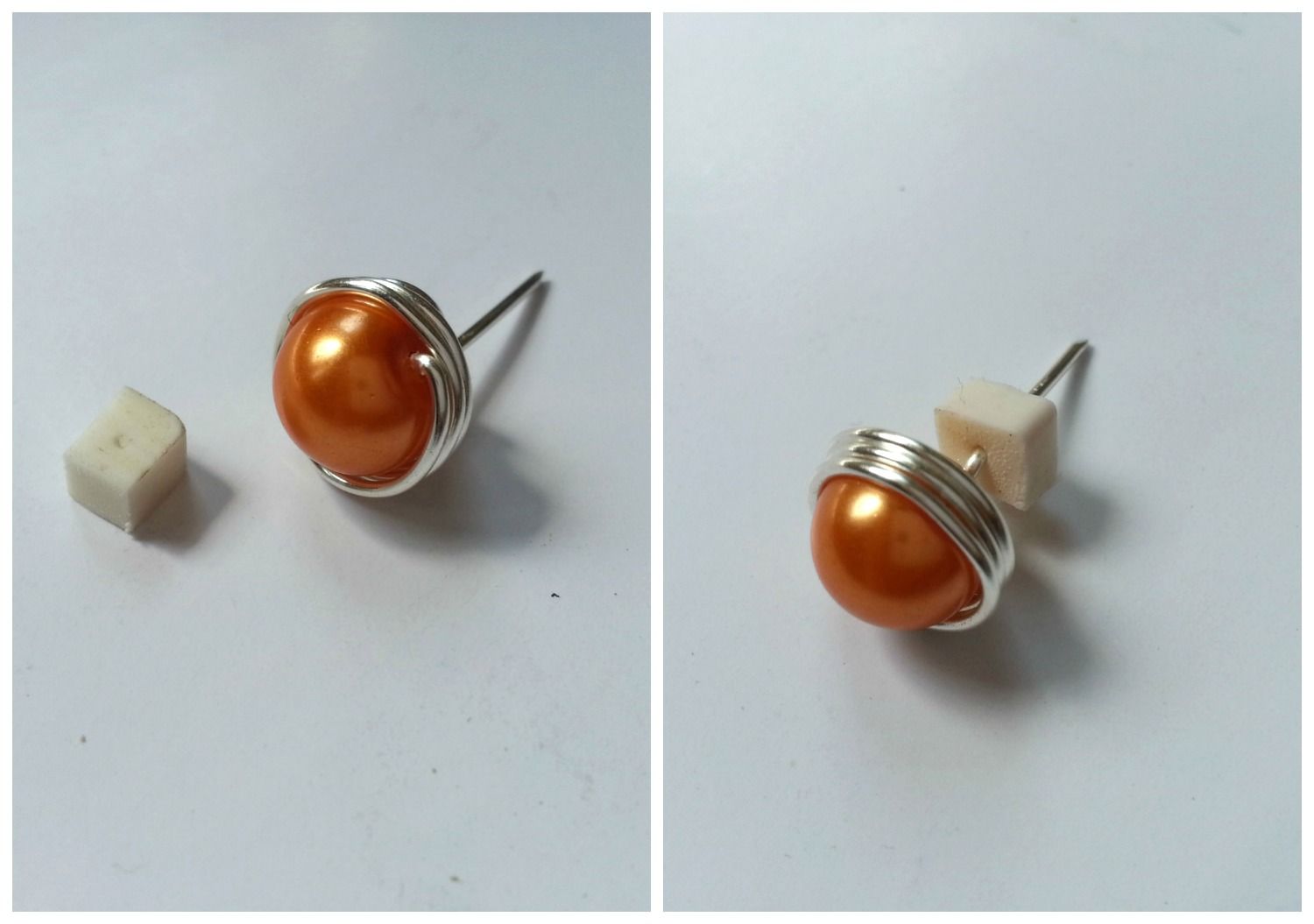 DIY Bead Stud Earrings : 4 Steps (with Pictures) - Instructables
