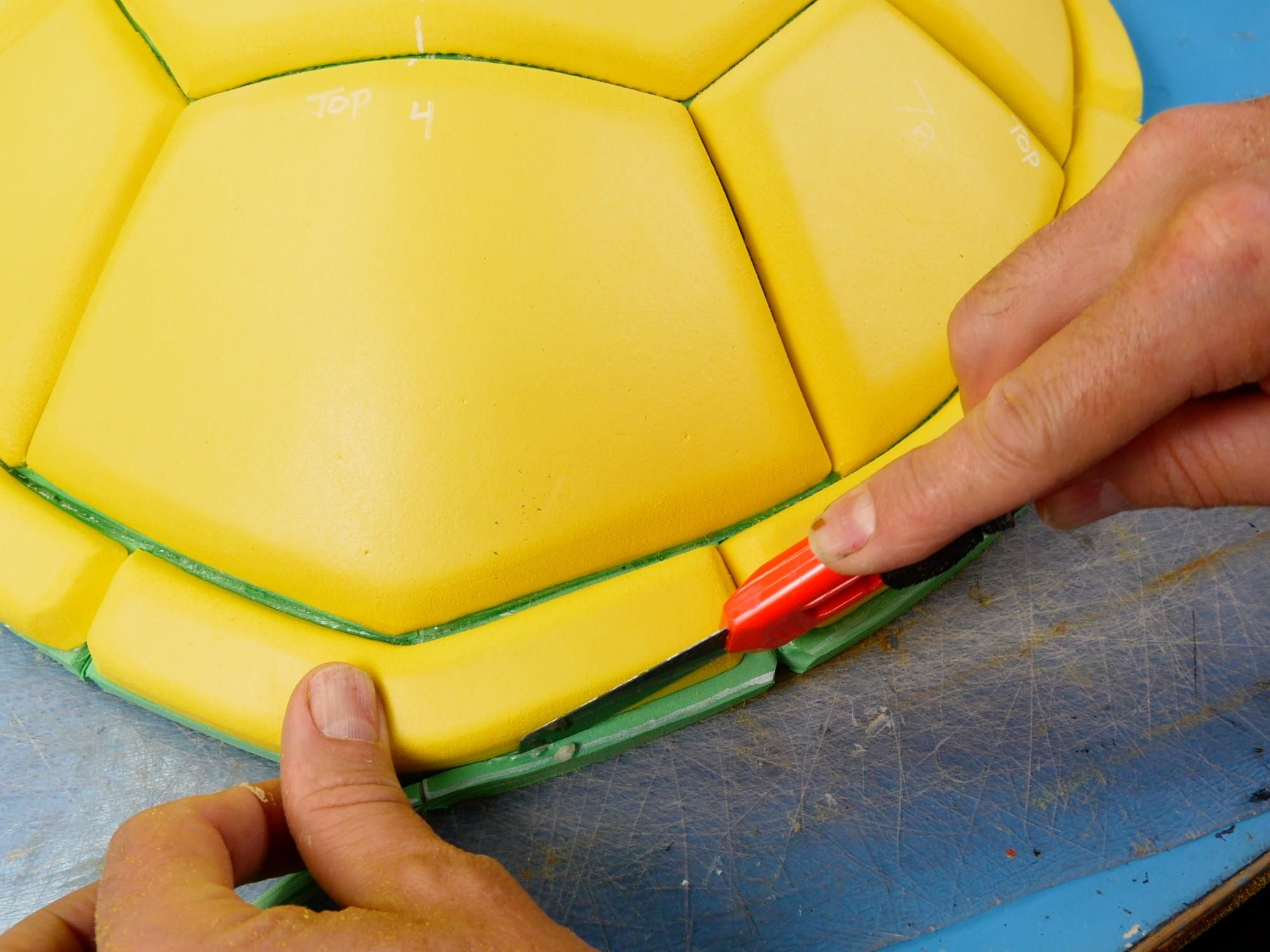 DIY Turtle Shell From a Foam Mat! : 29 Steps (with Pictures ...