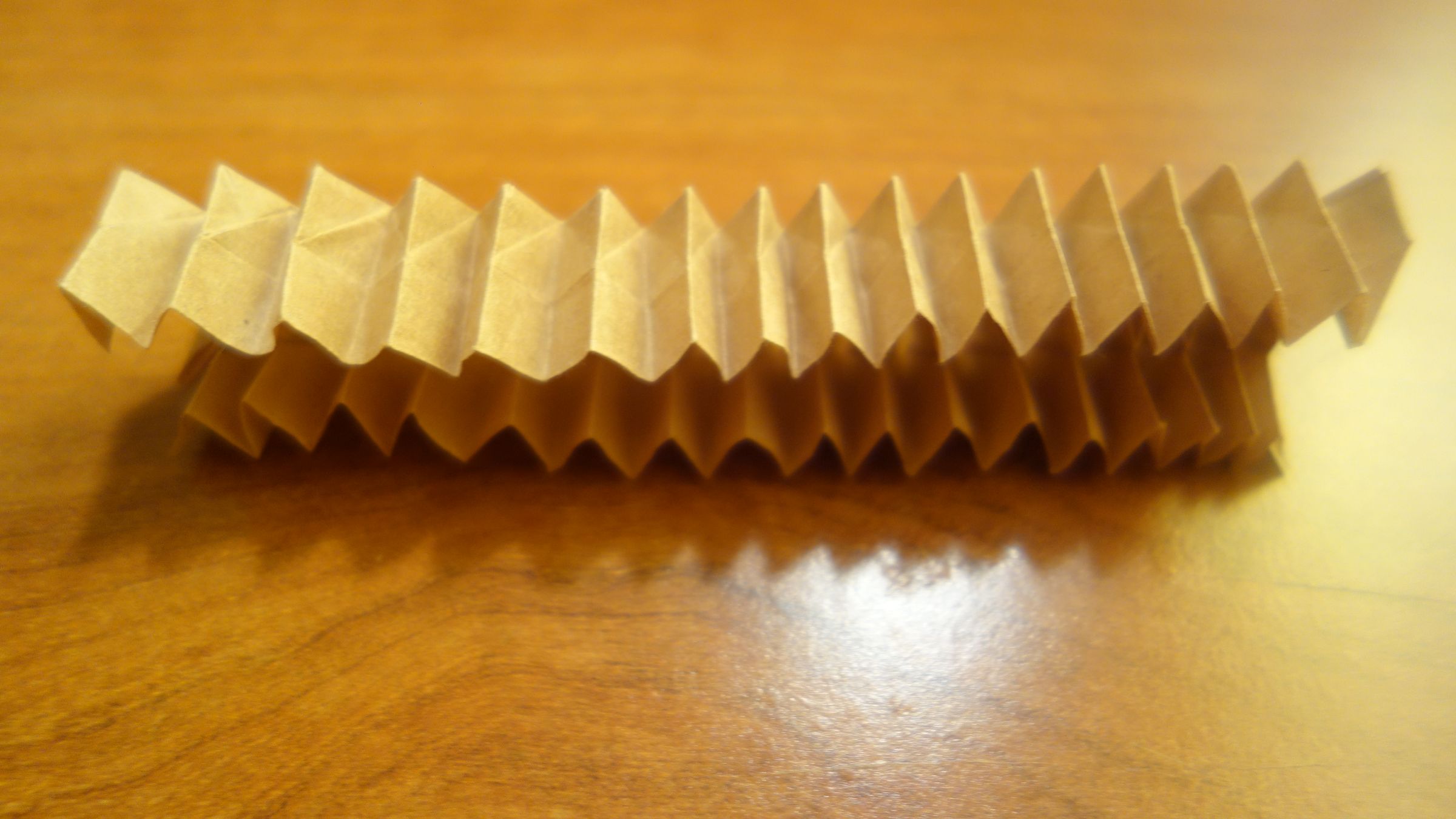 Expanding/collapsing Origami Bracelet : 12 Steps (with Pictures ...