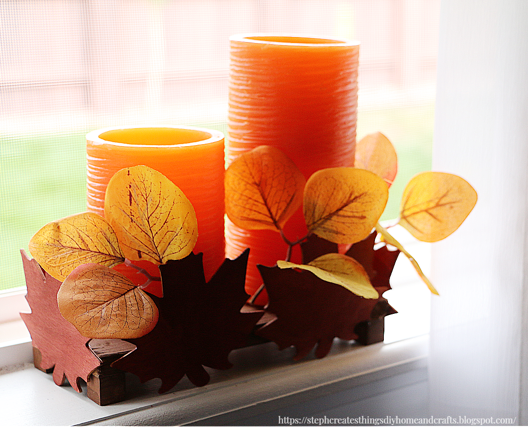 Easy Autumn Leaf Wood Riser | Using Dollar Tree Wooden Leaves : 6 Steps (with Pictures ...