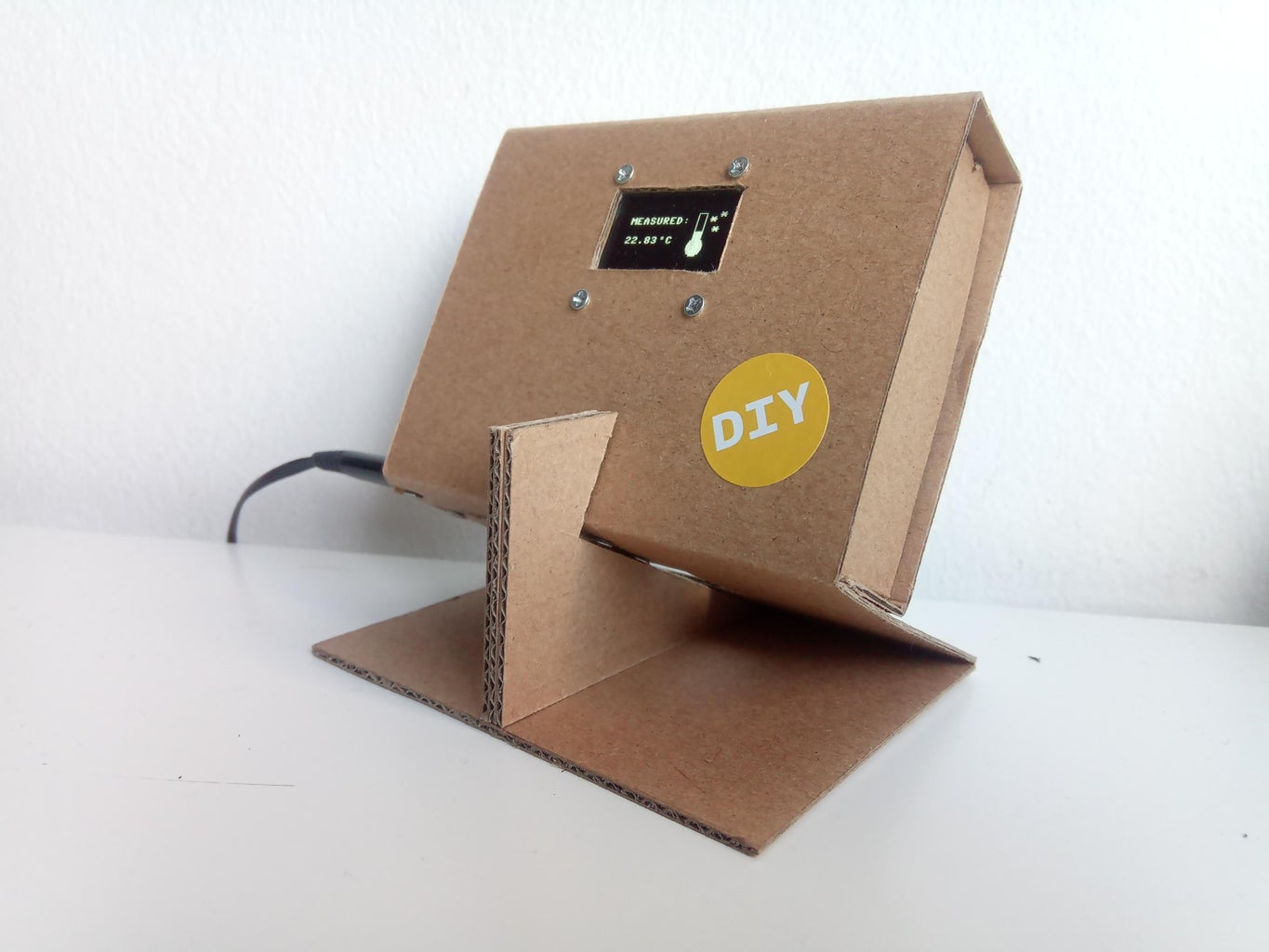 Data Storing Thermometer 4 Steps Instructables