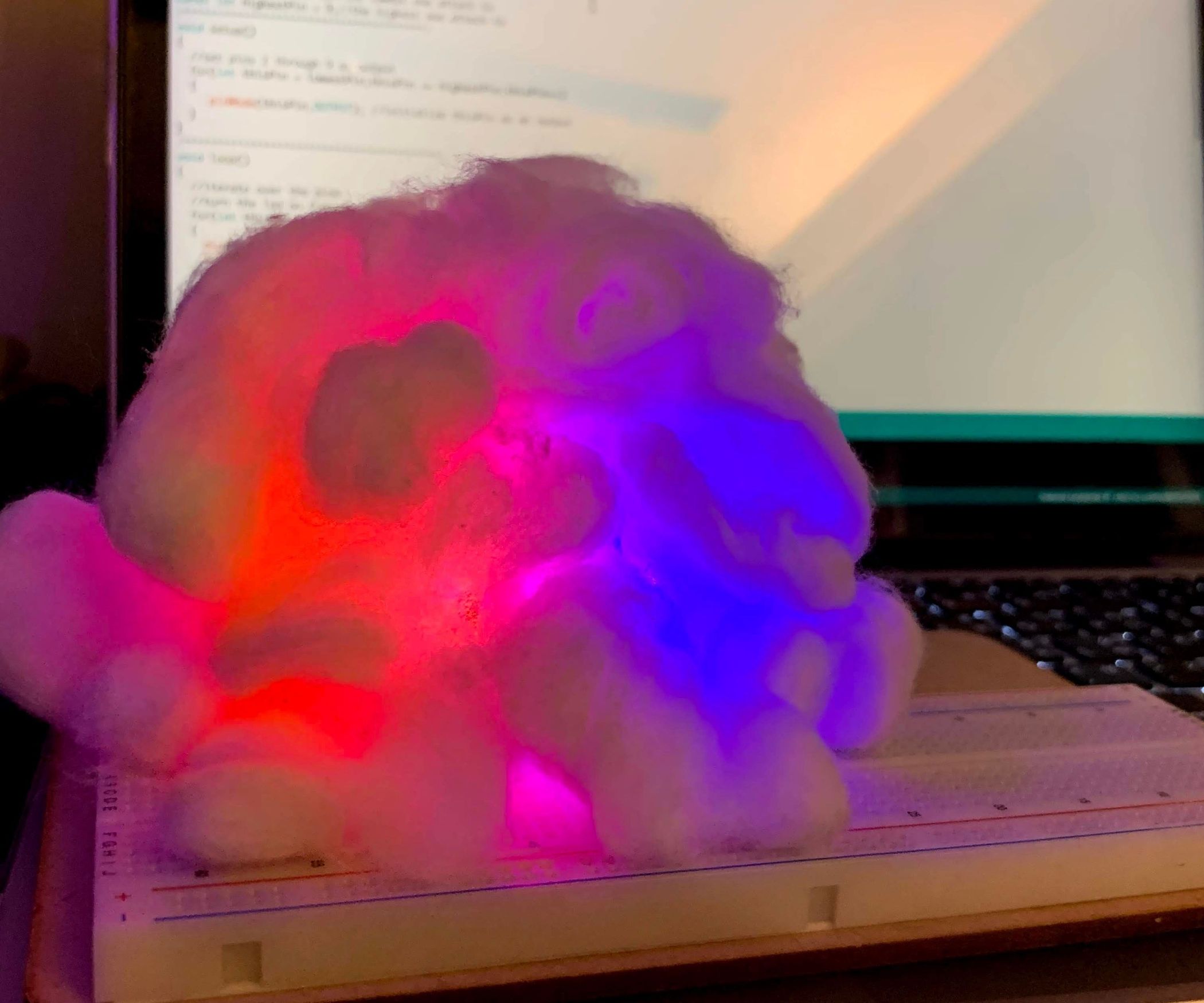 Flowing LED Light Cloud : 5 Steps - Instructables