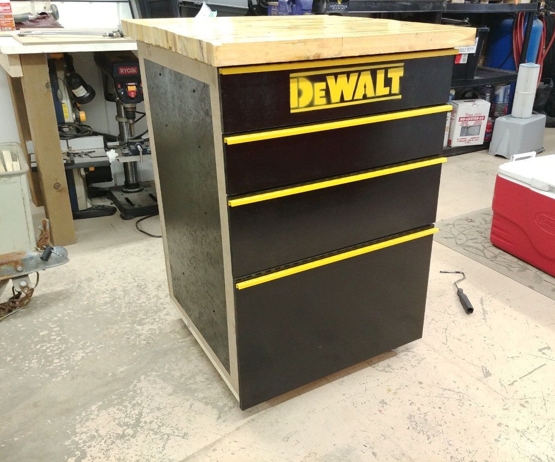 How to Make a Tool Cabinet Workbench Using Reclaimed Wood for Under 100 ...