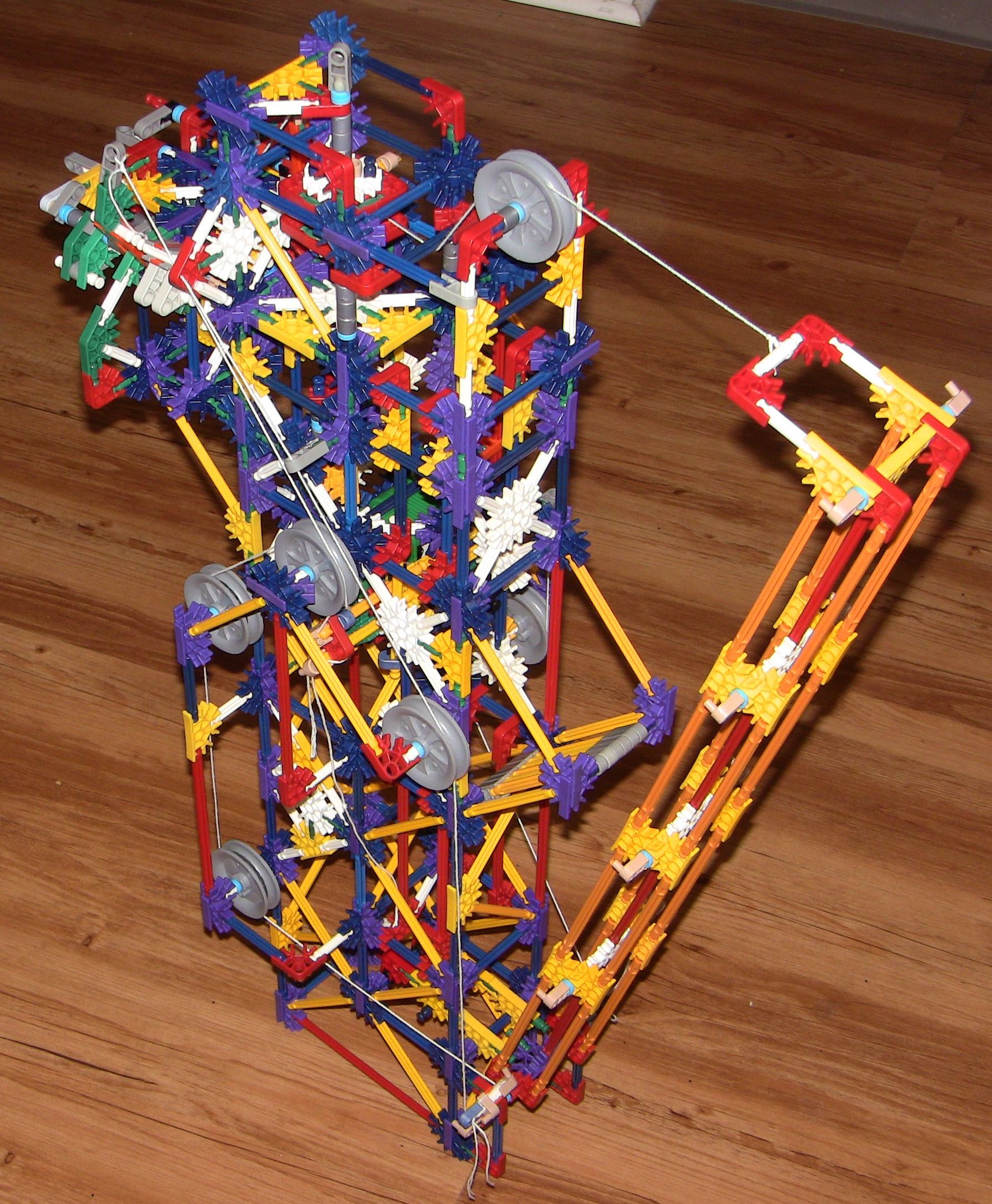 Knex Automatic Drawbridge Element : 7 Steps - Instructables