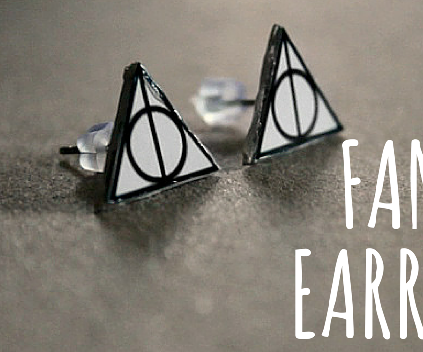 DIY FANDOM EARRINGS : 6 Steps - Instructables