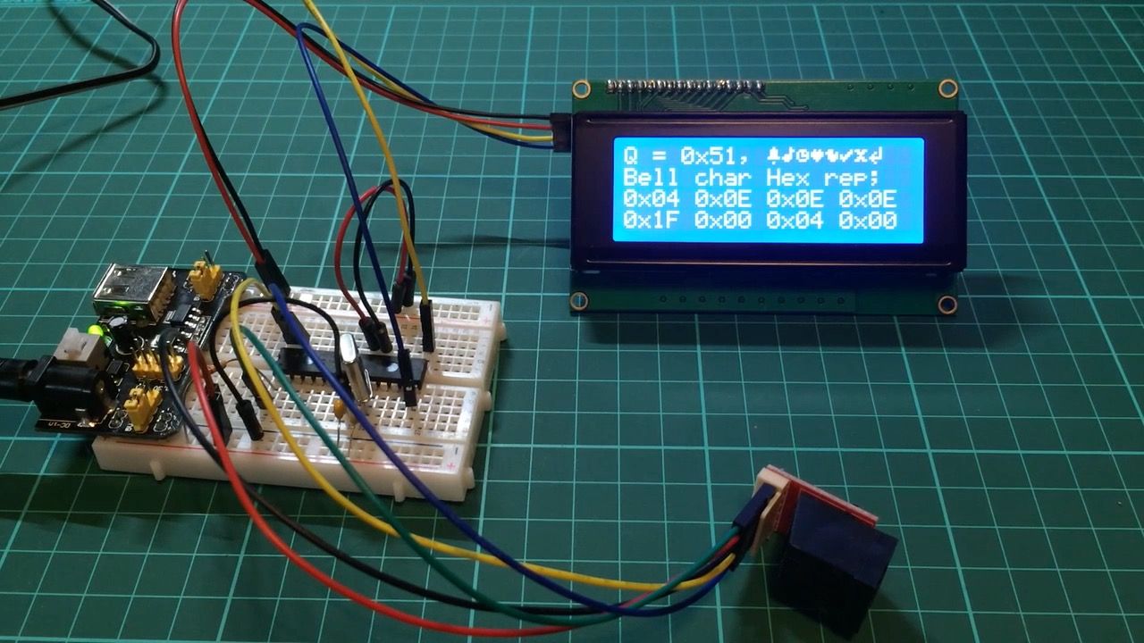 Microchip PIC Library to Control a 20 by 4 LCD Over I2C - Instructables