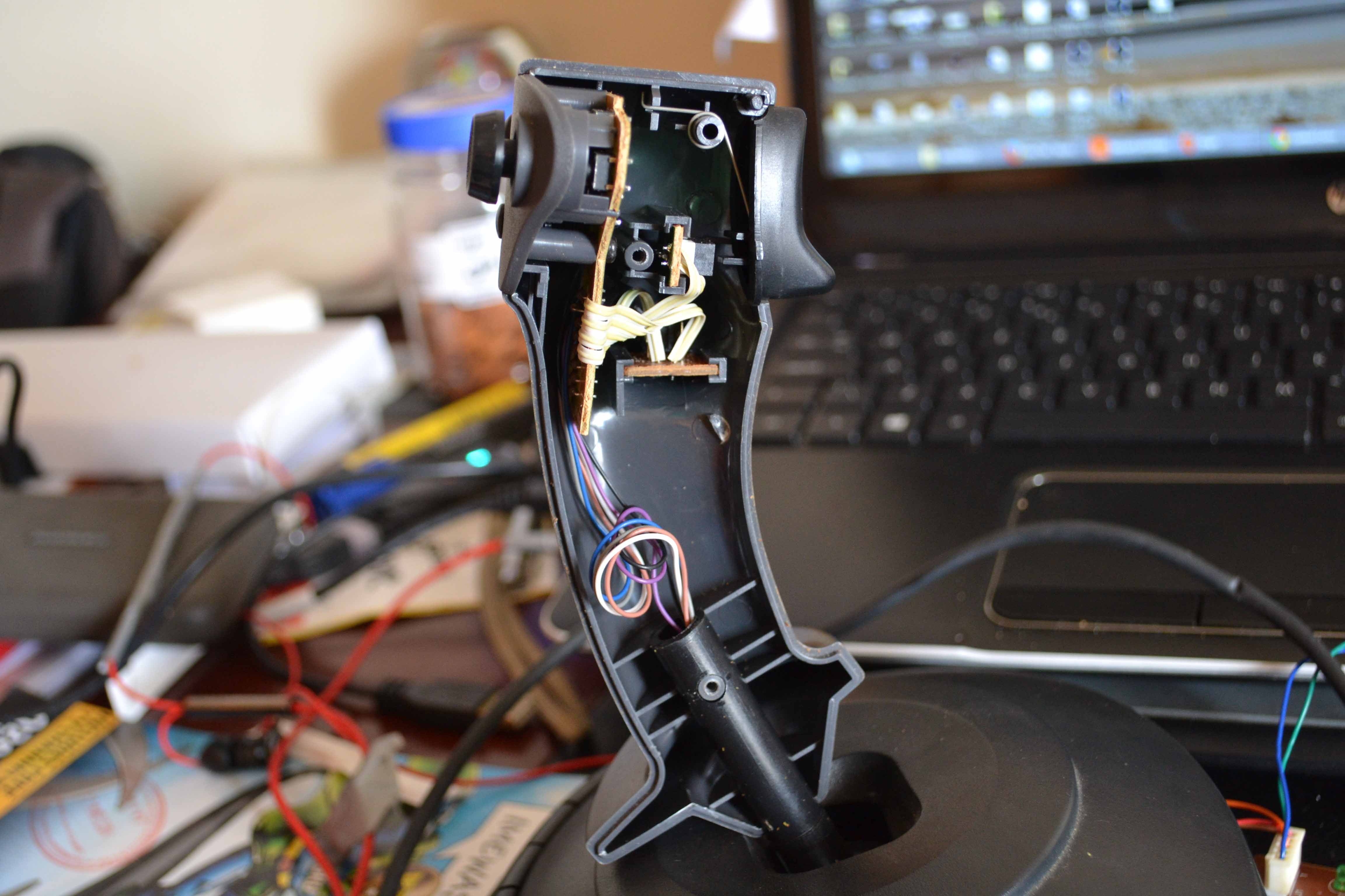 Taking Apart an Old Joystick for Parts : 6 Steps - Instructables