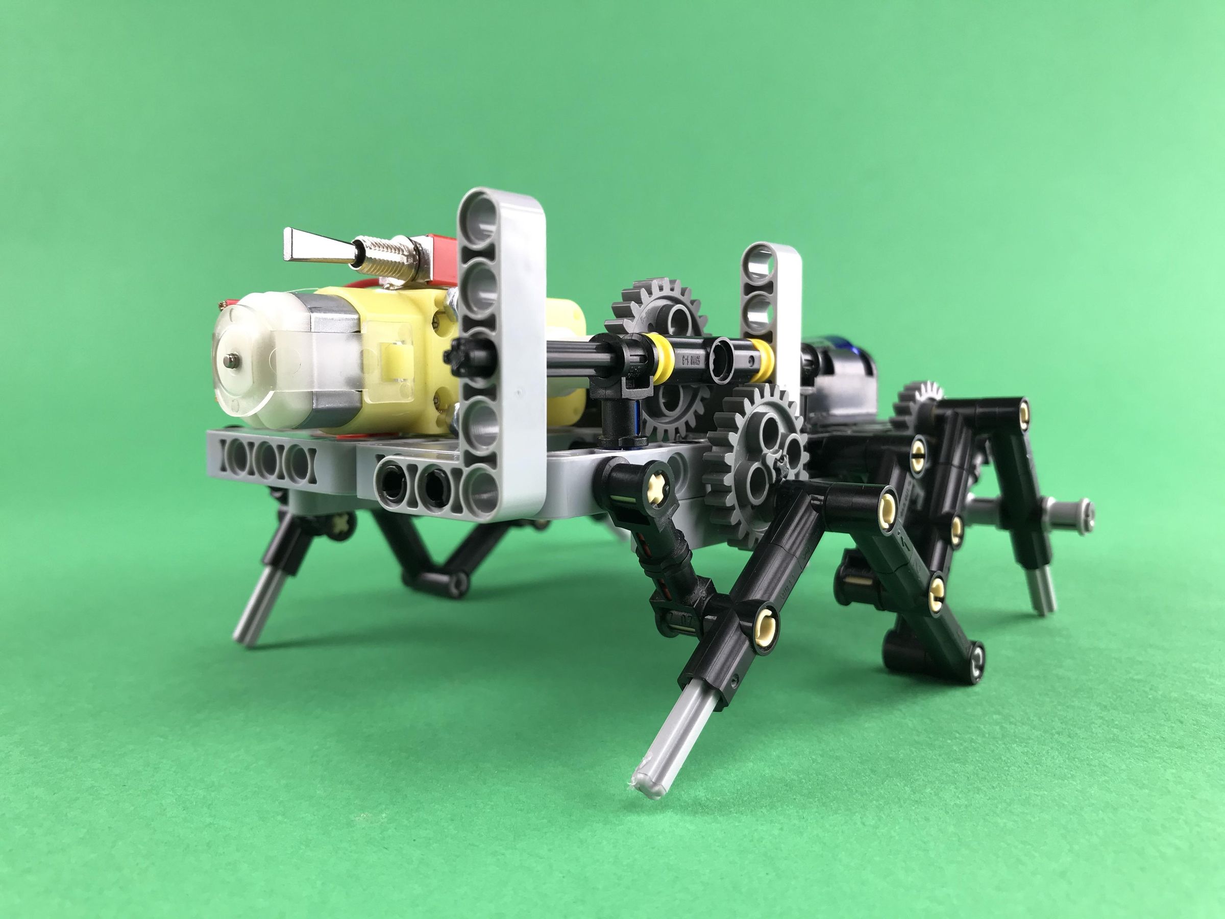 A DIY Hexapod Robot With Arduino, 3D Printed, and Lego-compatible Parts ...