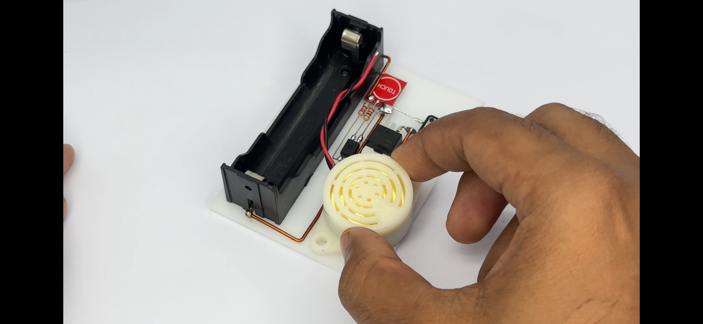 Invisible Touch Alarm System for Doors : 12 Steps (with Pictures ...