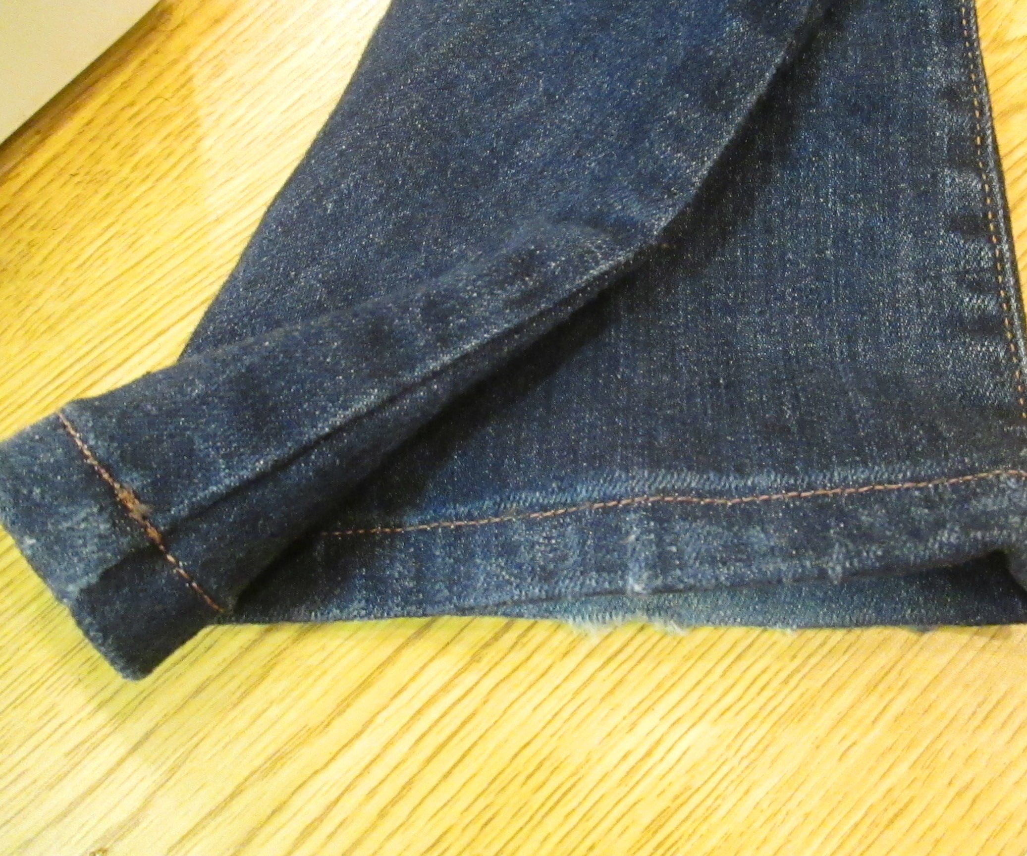 DIY Designer Jean Hem on a Budget : 4 Steps - Instructables