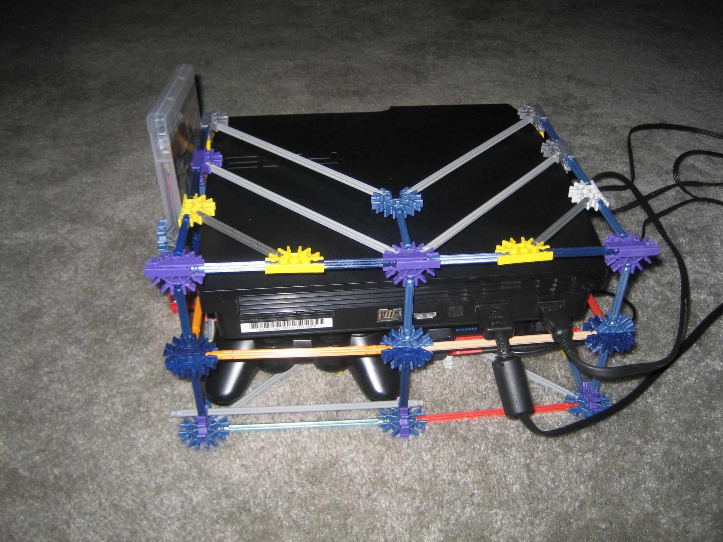 Knex PS3 Docking Station - Instructables