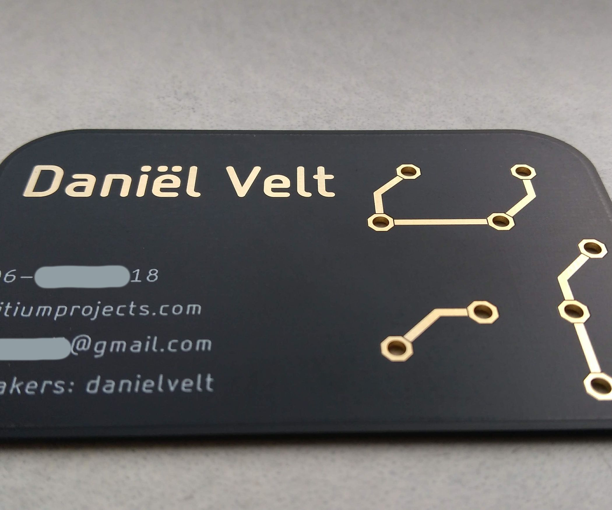 PCB Business Card : 3 Steps - Instructables