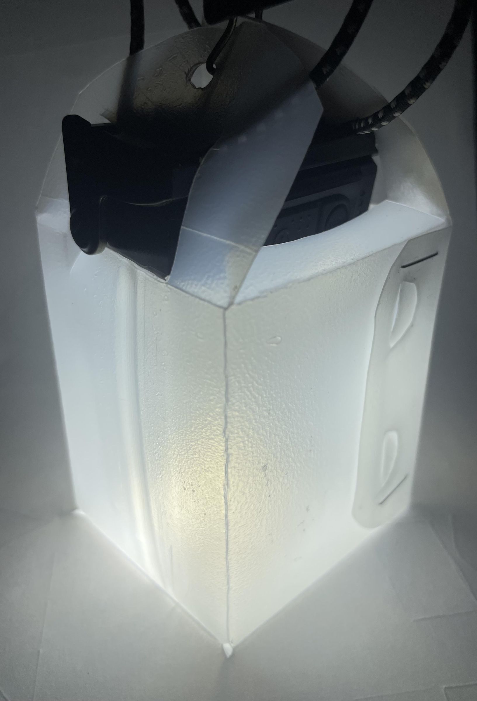 Flat Folding Headlamp Diffuser/lantern : 6 Steps (with Pictures ...