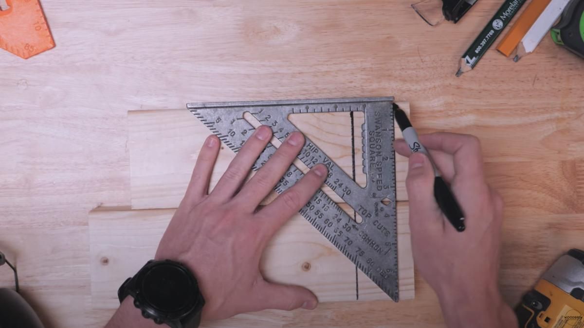 How to Use a Speed Square | the Basics : 14 Steps (with Pictures ...