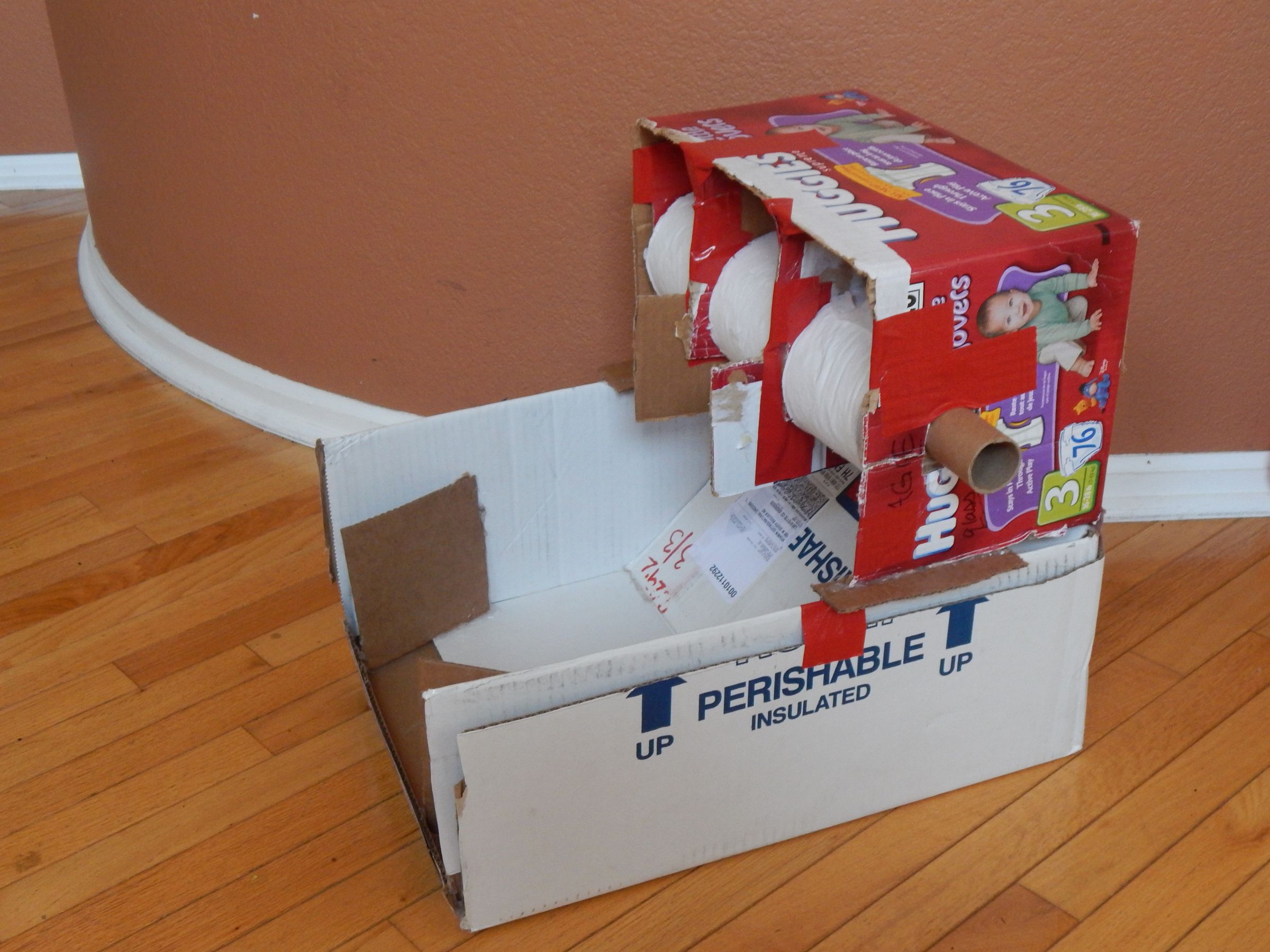 Creatively Sourced TP Dispenser : 5 Steps - Instructables