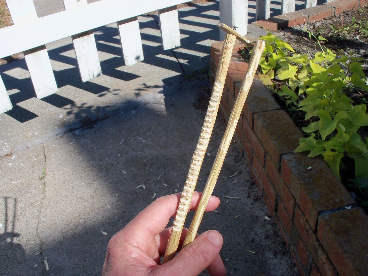 I Have a Whammy Diddle in My Pocket - How to Make a Gee-haw Stick Toy ...