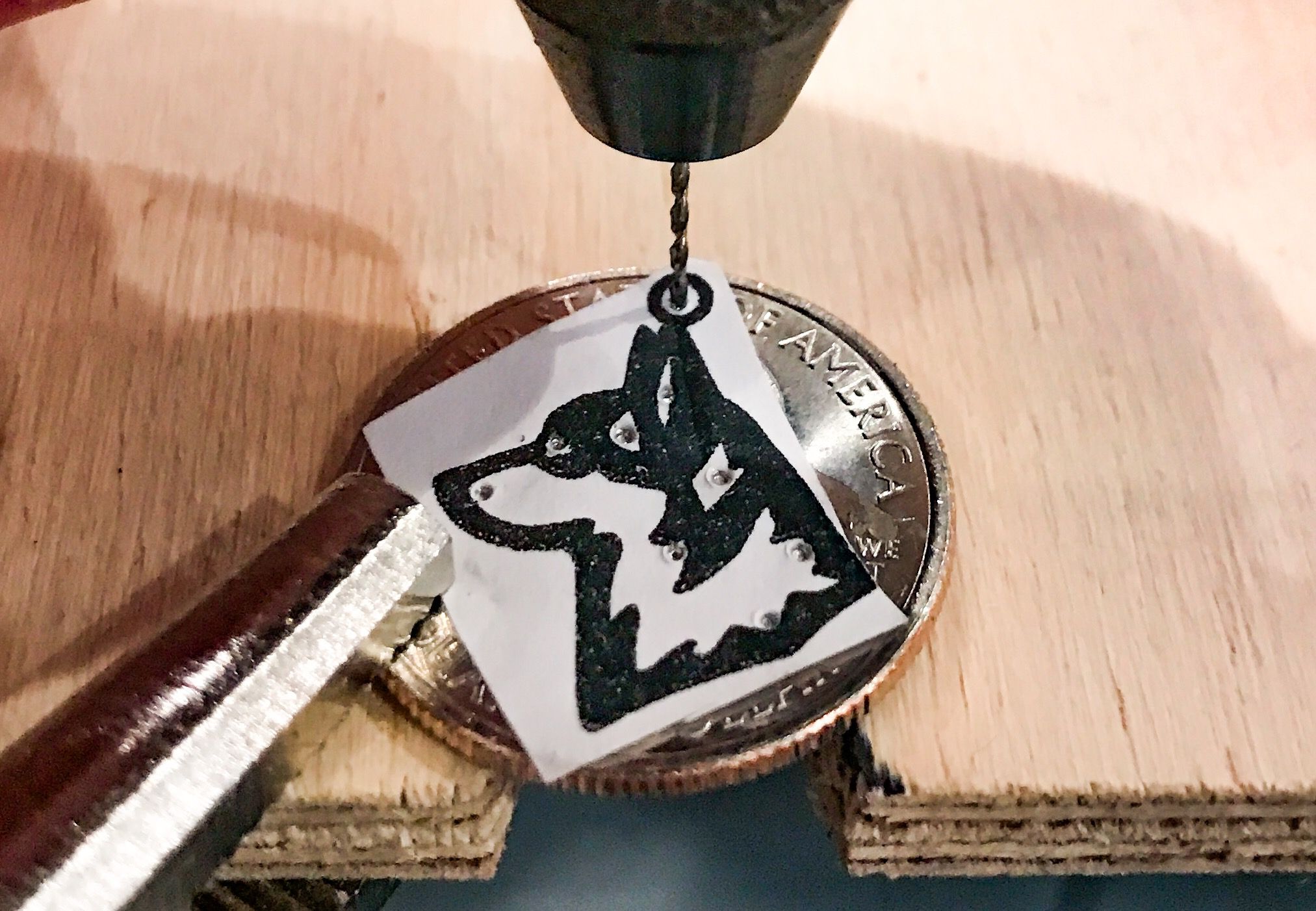 Custom Cut Coin Necklaces : 6 Steps (with Pictures) - Instructables