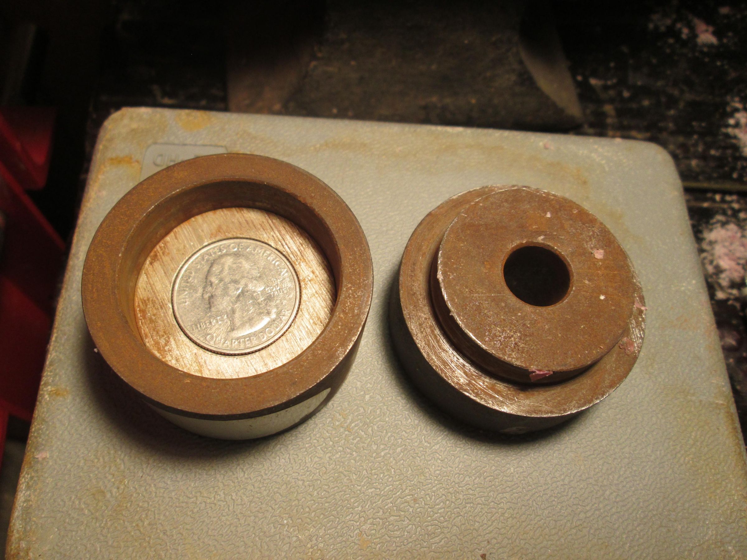 DIY Beautiful Coin Ring Out of a Clad Quarter : 6 Steps (with Pictures ...