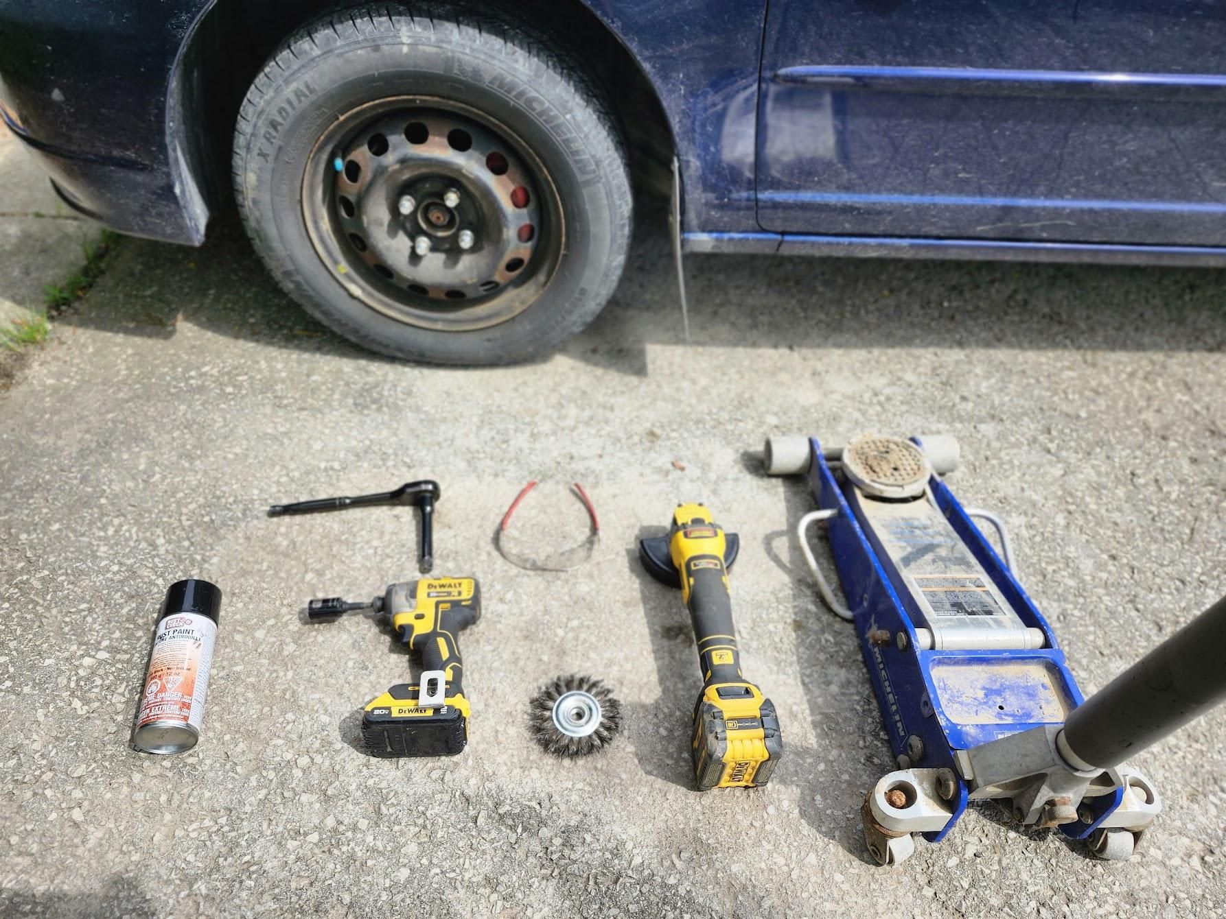 How to Prep and Paint Steel Car Rims : 8 Steps - Instructables