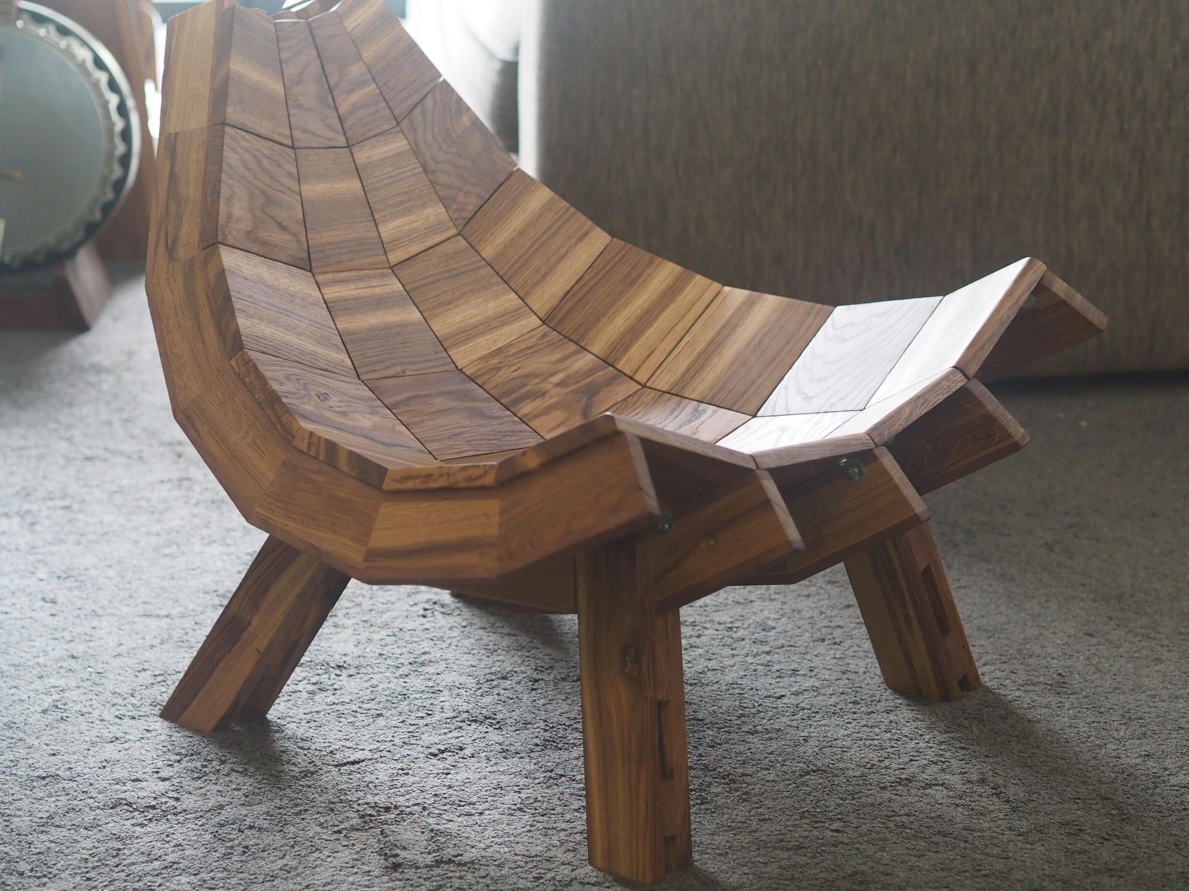 Faceted Curved Wooden Chair : 12 Steps (with Pictures) - Instructables