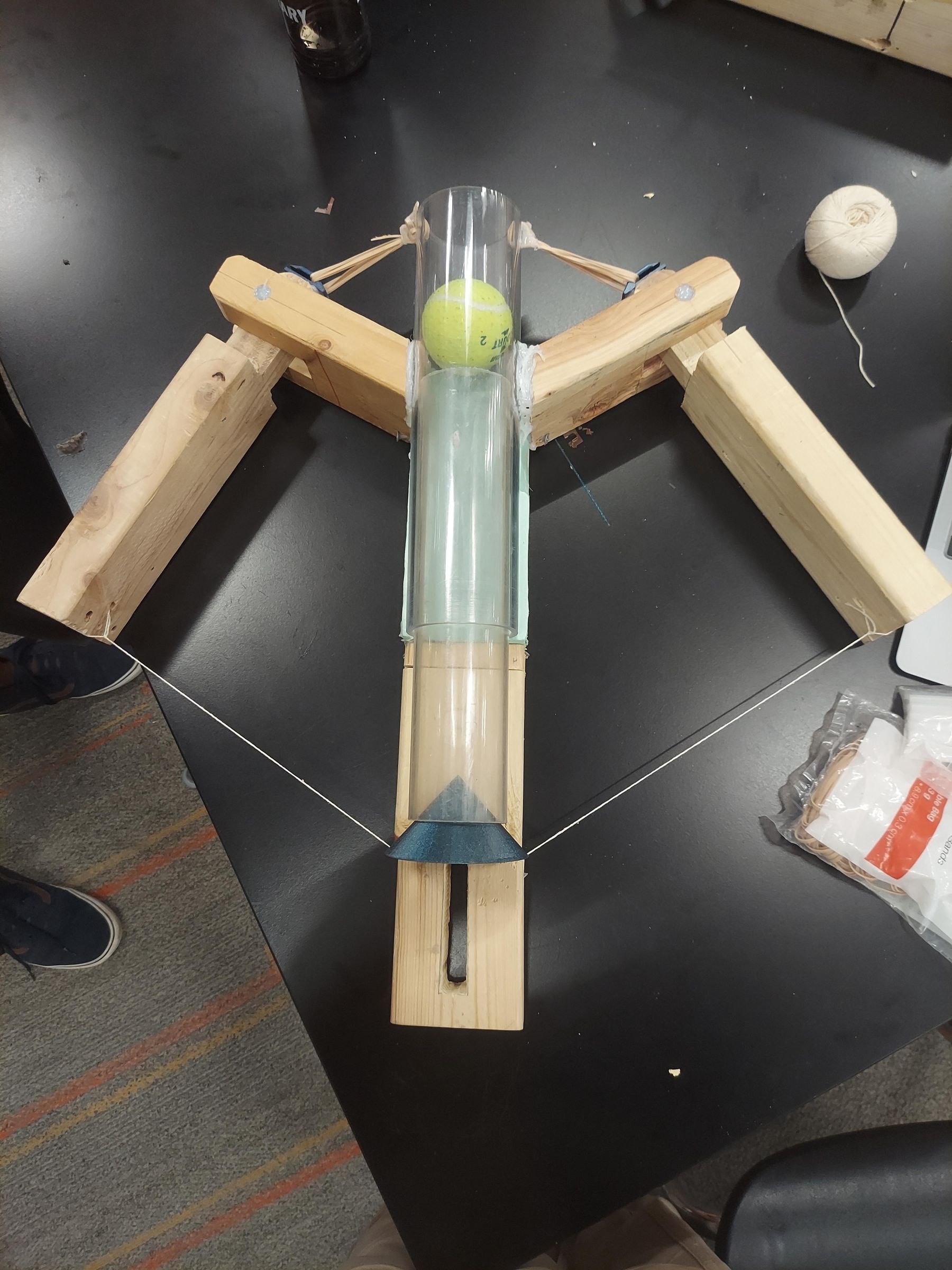 Crossbow/Tennis Launcher : 10 Steps - Instructables